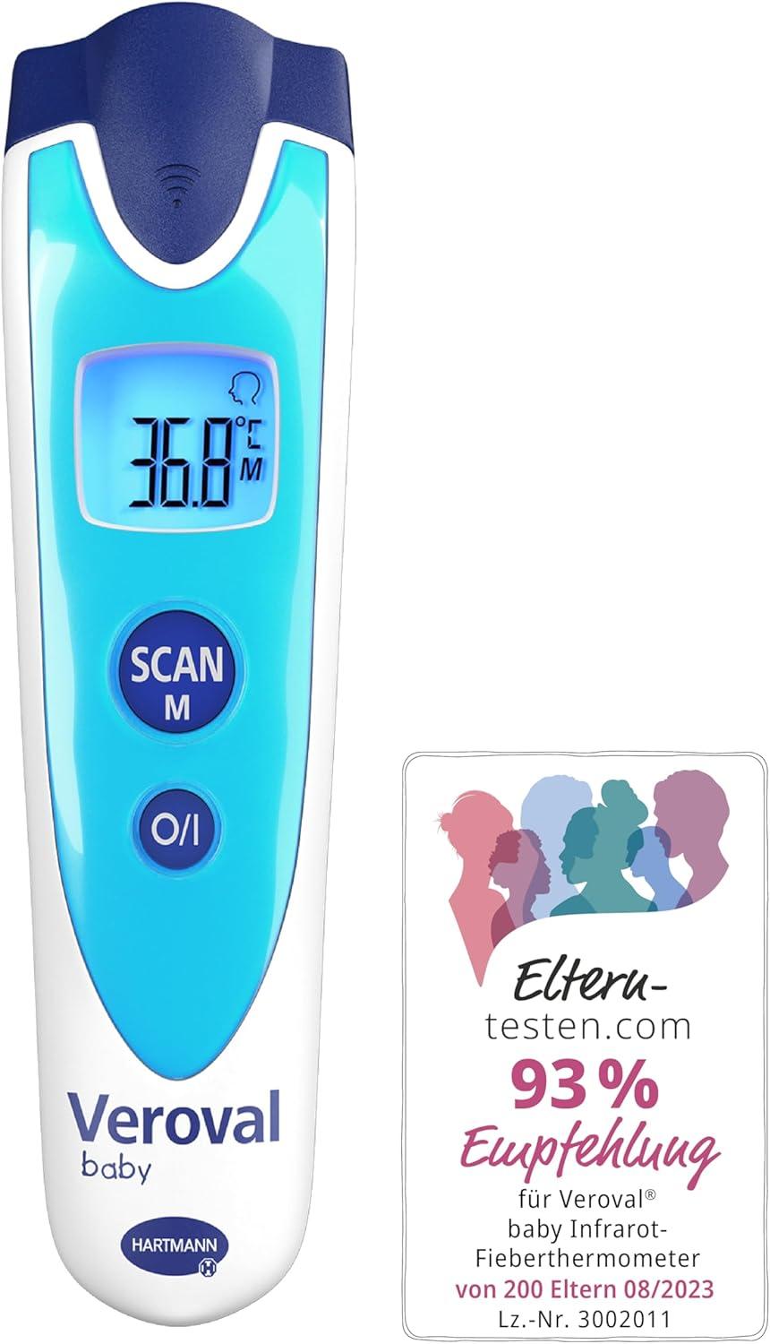 Veroval Baby Infrared Thermometer - Contactless Noiseless Quick Body ...