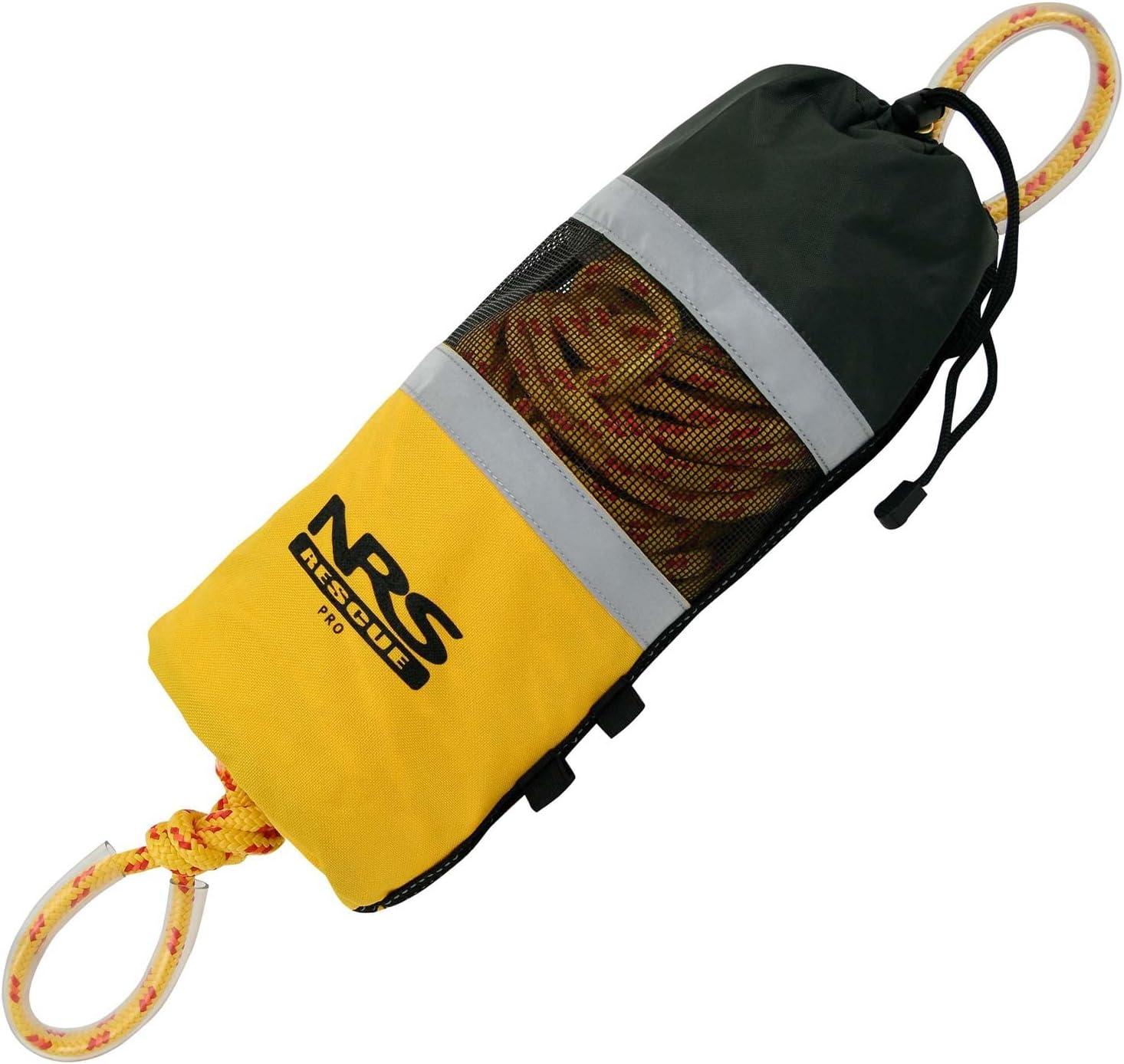 NRS Pro Rescue Throw Rope - Yellow | High-Quality Water Safety ...