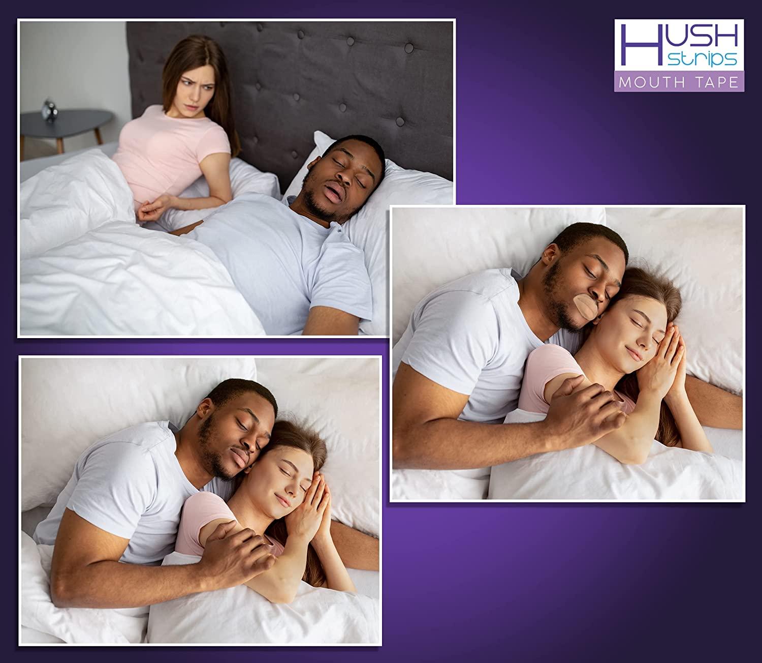 HUSH STRIPS 32 Strips - Stop Snoring and Improve Sleep Quality | Made ...