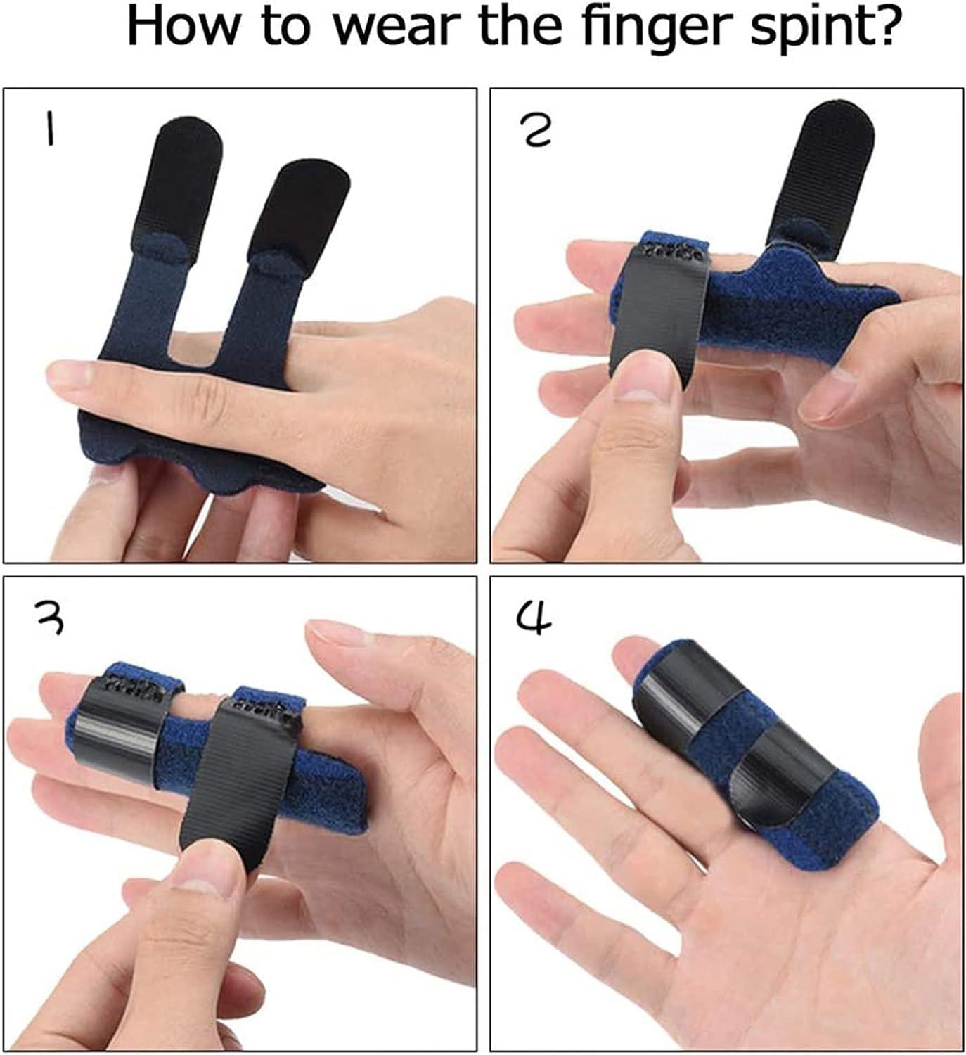 Trigger Finger Splint for Pain Relief - Straighten Bent Fingers ...