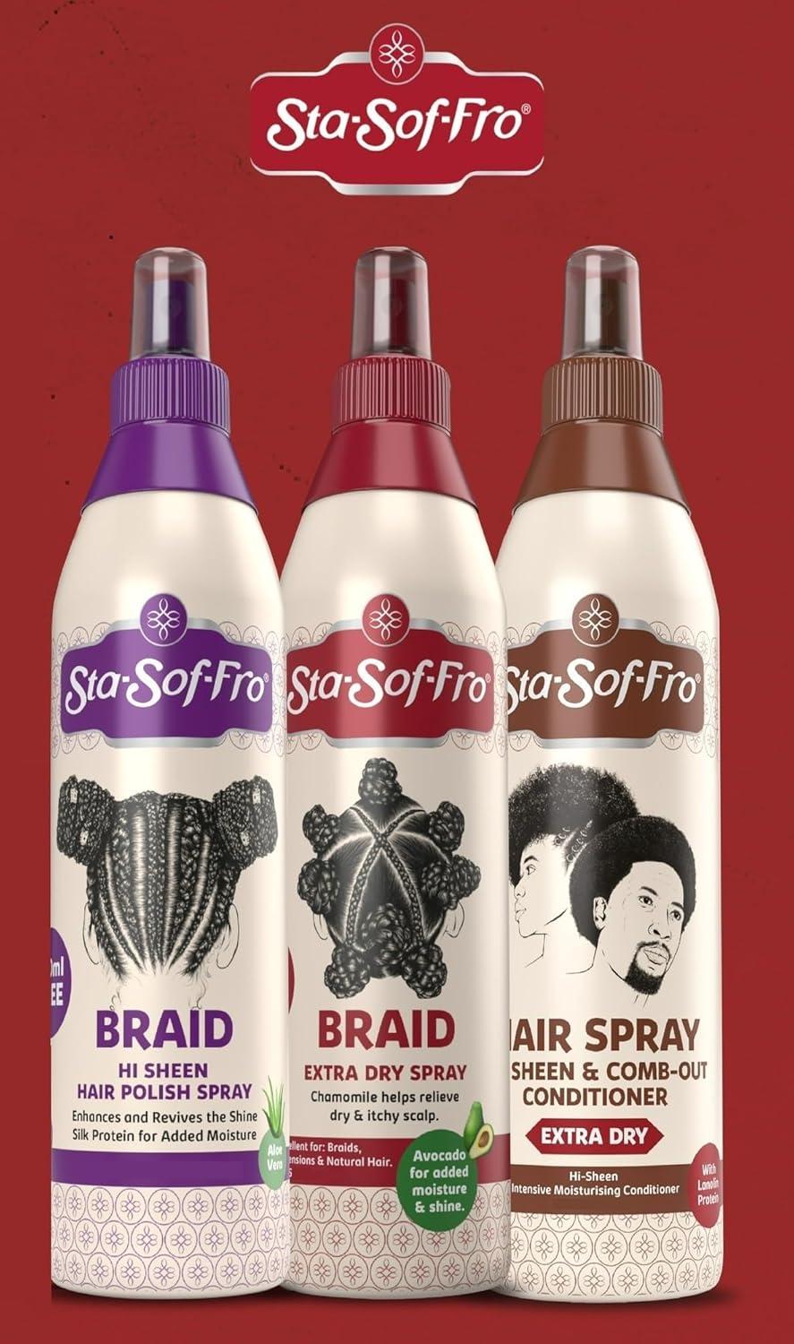 Sta-Sof-Fro Braid Spray Shampoo 350mL | Buy Now with Express ...