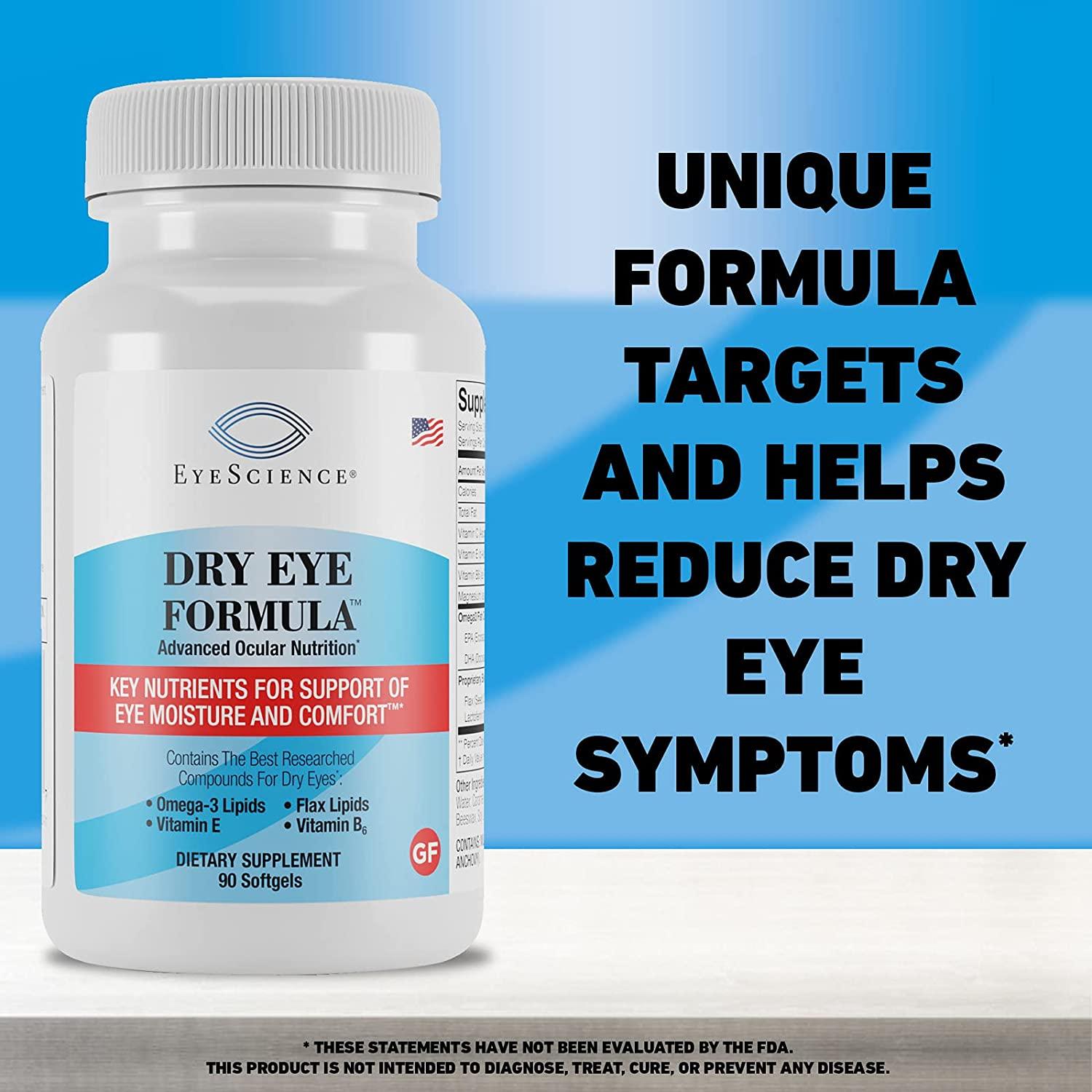 Dry Eye Formula | Advanced Ocular Vitamin (90 ct.) - Improve Eye Health ...