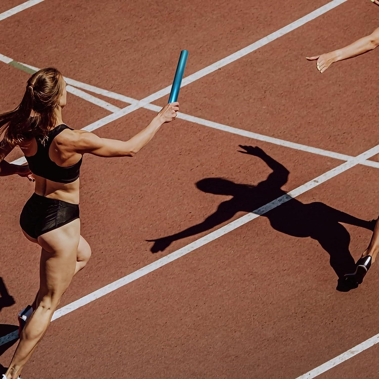 Ace Creations Aluminum Relay Batons for Track and Field Races, Gym, Phy ...