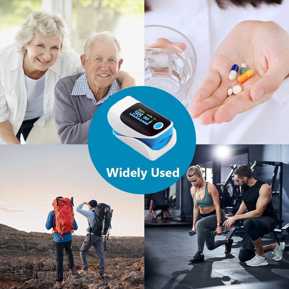 Soarfly Pulse Oximeter - Oxygen Saturation Measuring Device for Adults ...