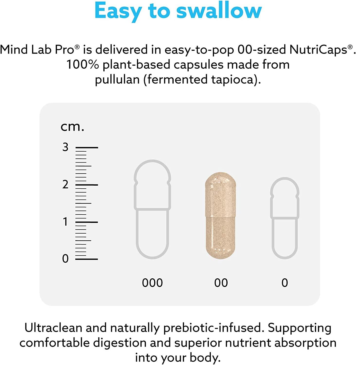 Mind Lab Pro: Universal Nootropic Brain Booster Supplement - 60 Capsules for Focus, Memory ...