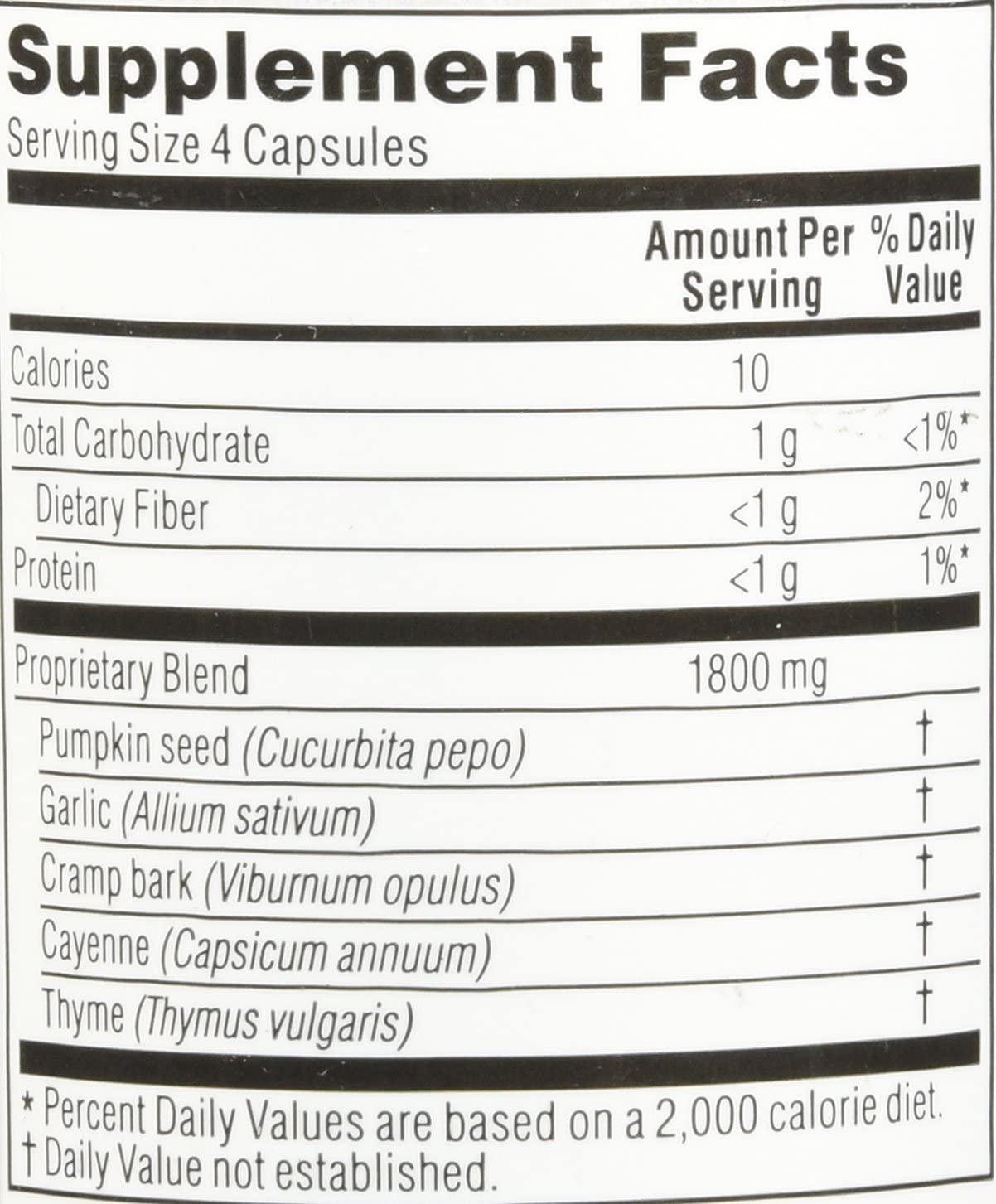 Kroeger Herb Rascal Capsules - 100 Count | Natural Herbal Supplement ...