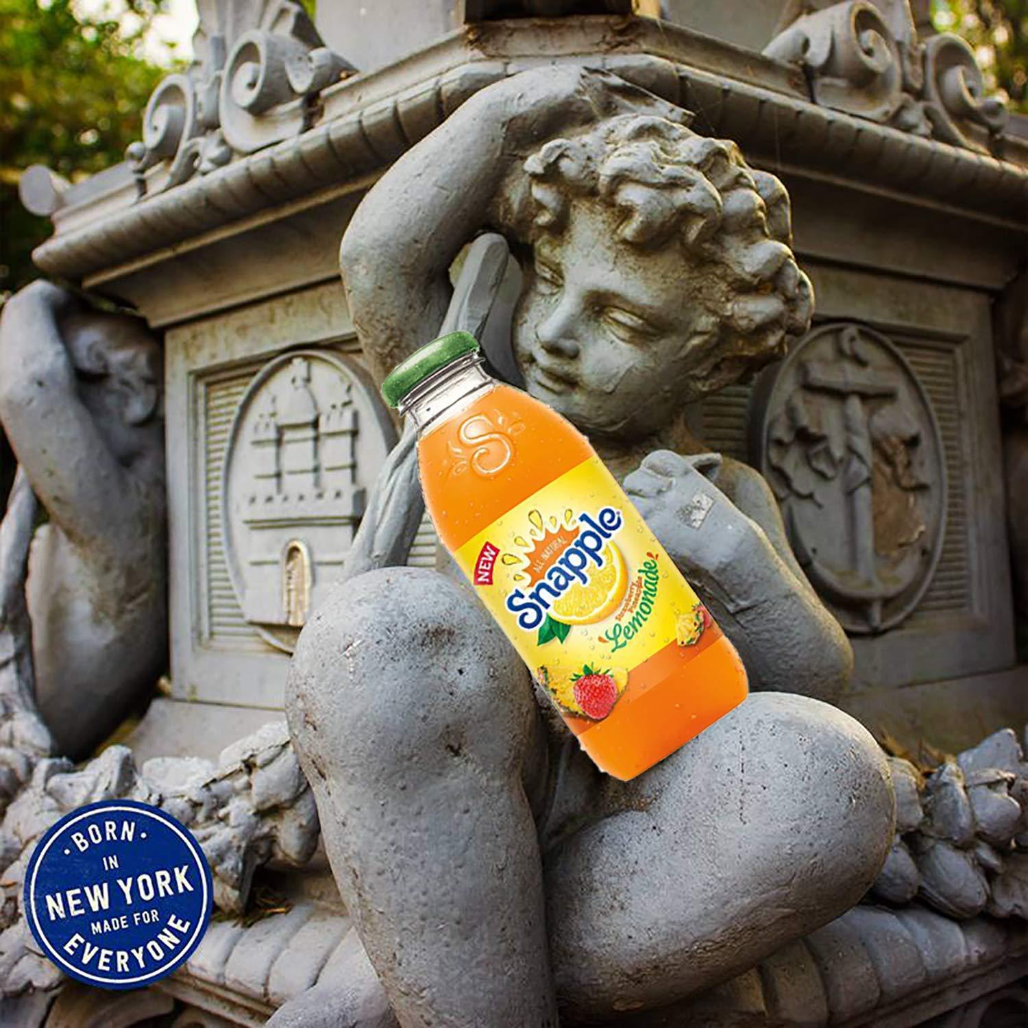 Snapple All Natural Strawberry Pineapple Lemonade 16 Fl Oz x 8 Pack ...
