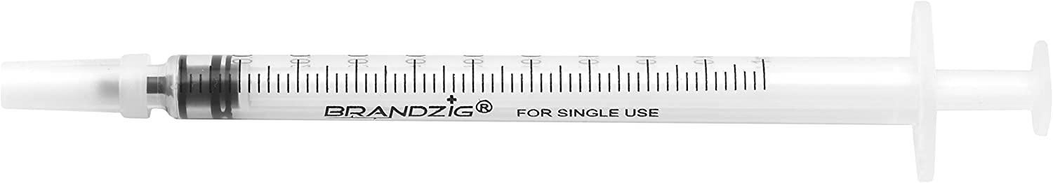 1ml Syringe with Cap (100 Pack) | Oral Dispenser for Infants & Pets ...