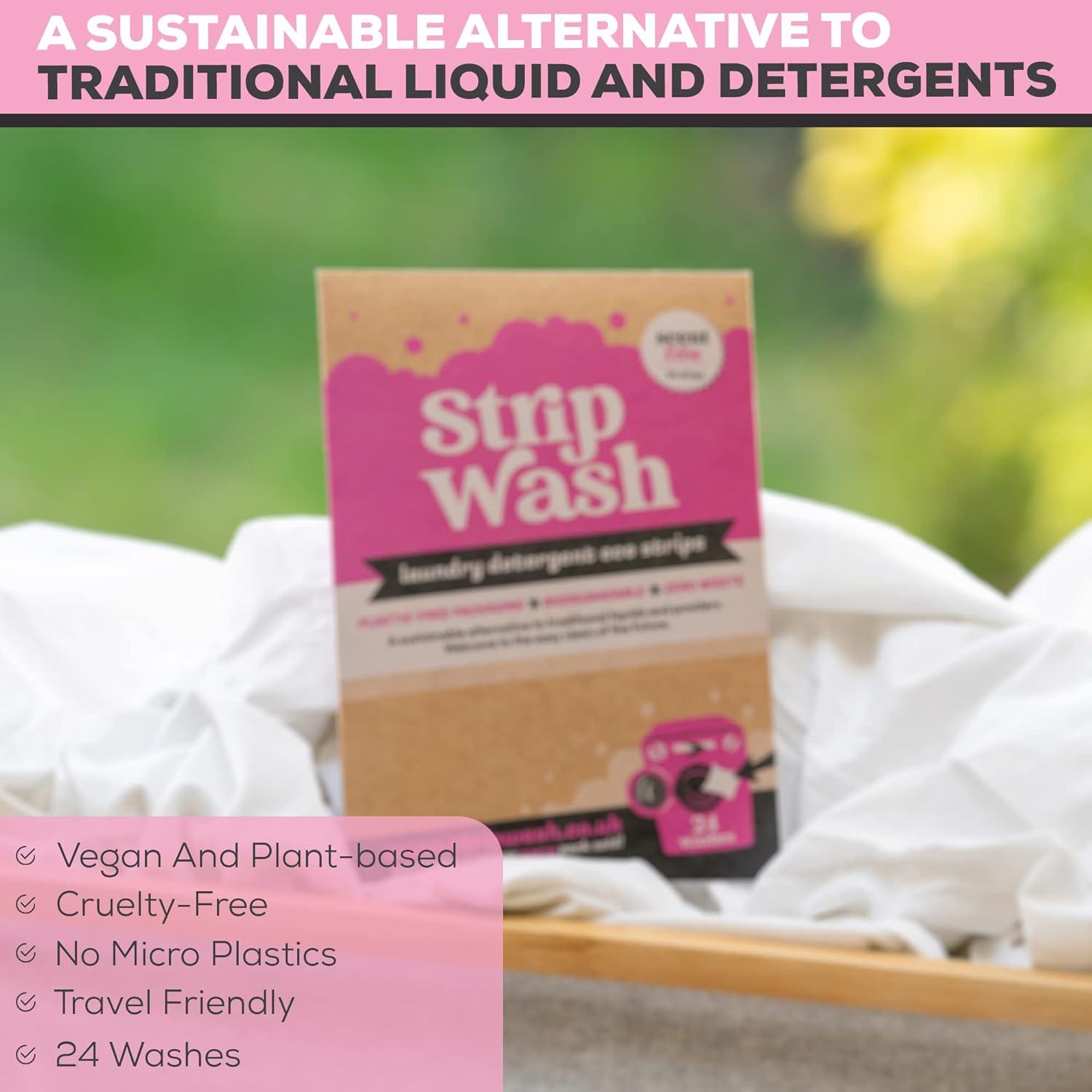 ecoLiving Laundry Detergent Strips (24 Sheets) | Eco-Friendly ...