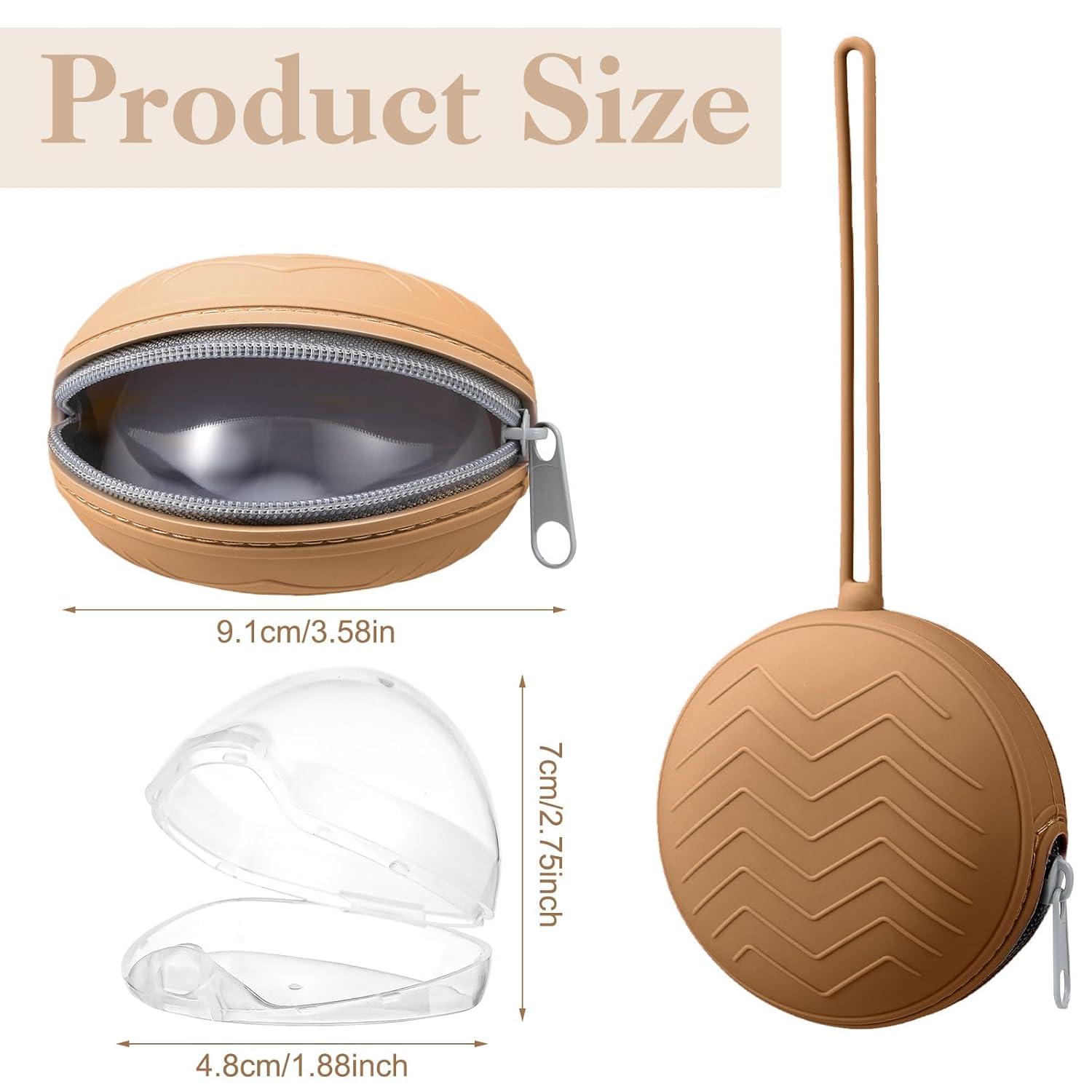 5-Piece Pacifier Storage Set | Silicone & Plastic Boxes for Babies | On ...