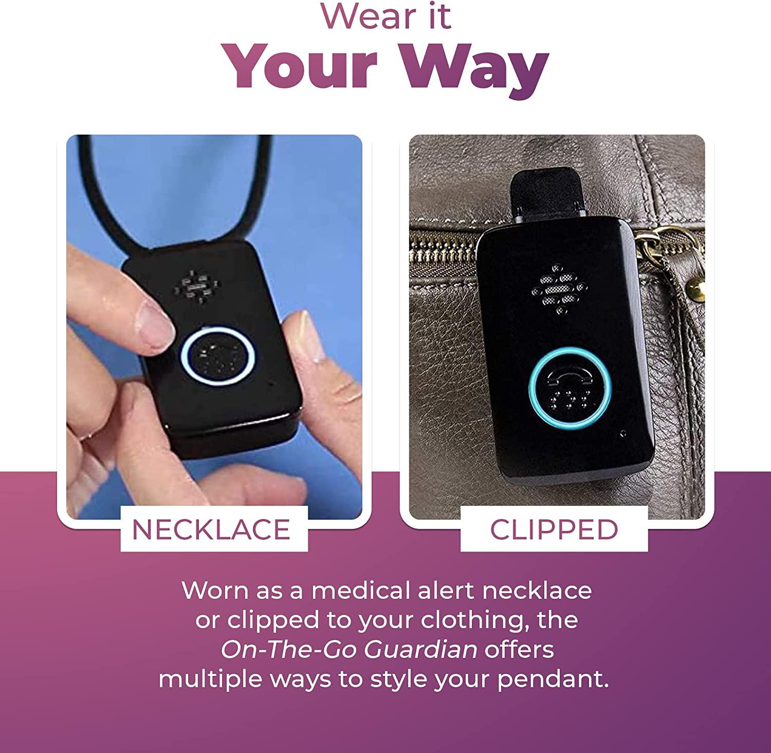 Medical Guardian On-The-Go Alert Button for Seniors | Water Resistant ...