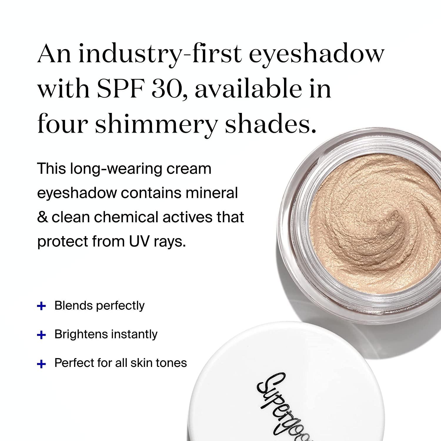 Supergoop! Shimmershade Golden Hour - 0.18 oz | SPF 30 Cream Eyeshadow ...
