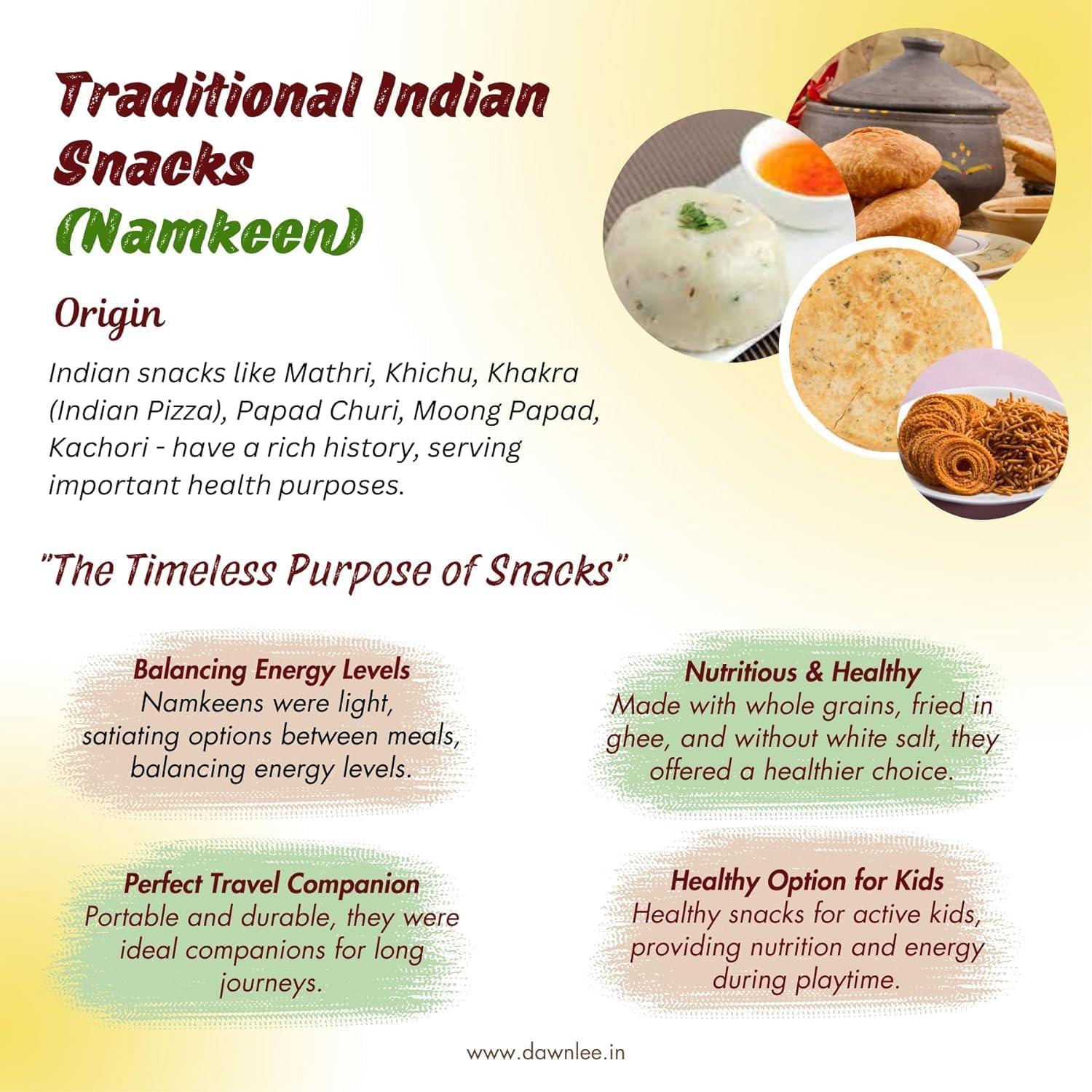 Dawn Lee Papadums Indian- Papad Churi- Khata Meetha Flavor - Papad ...