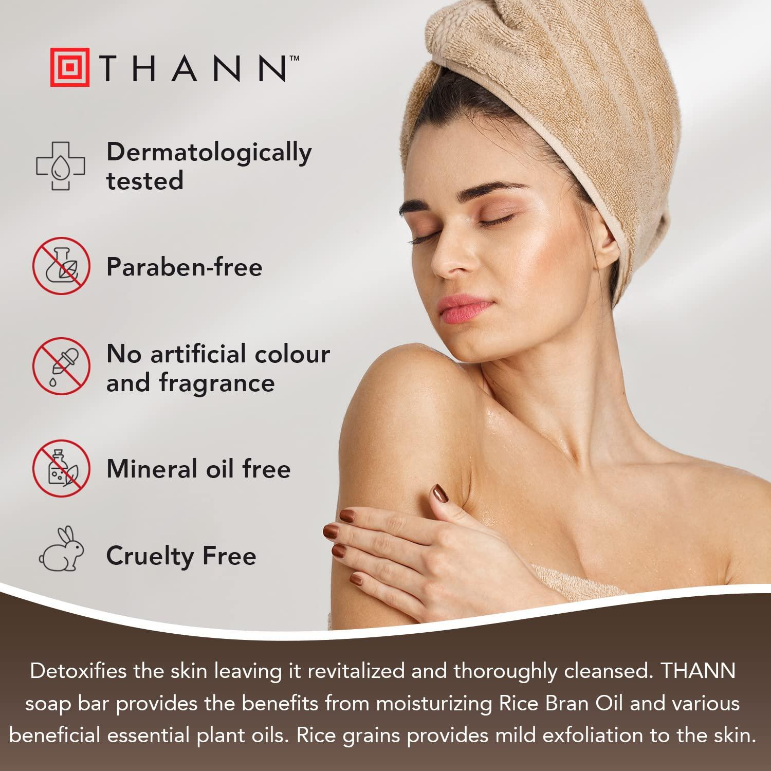 THANN Aromatic Wood Rice Grain Soap Bar 100g - Luxurious and Nourishing Formula | Buy Now with ...