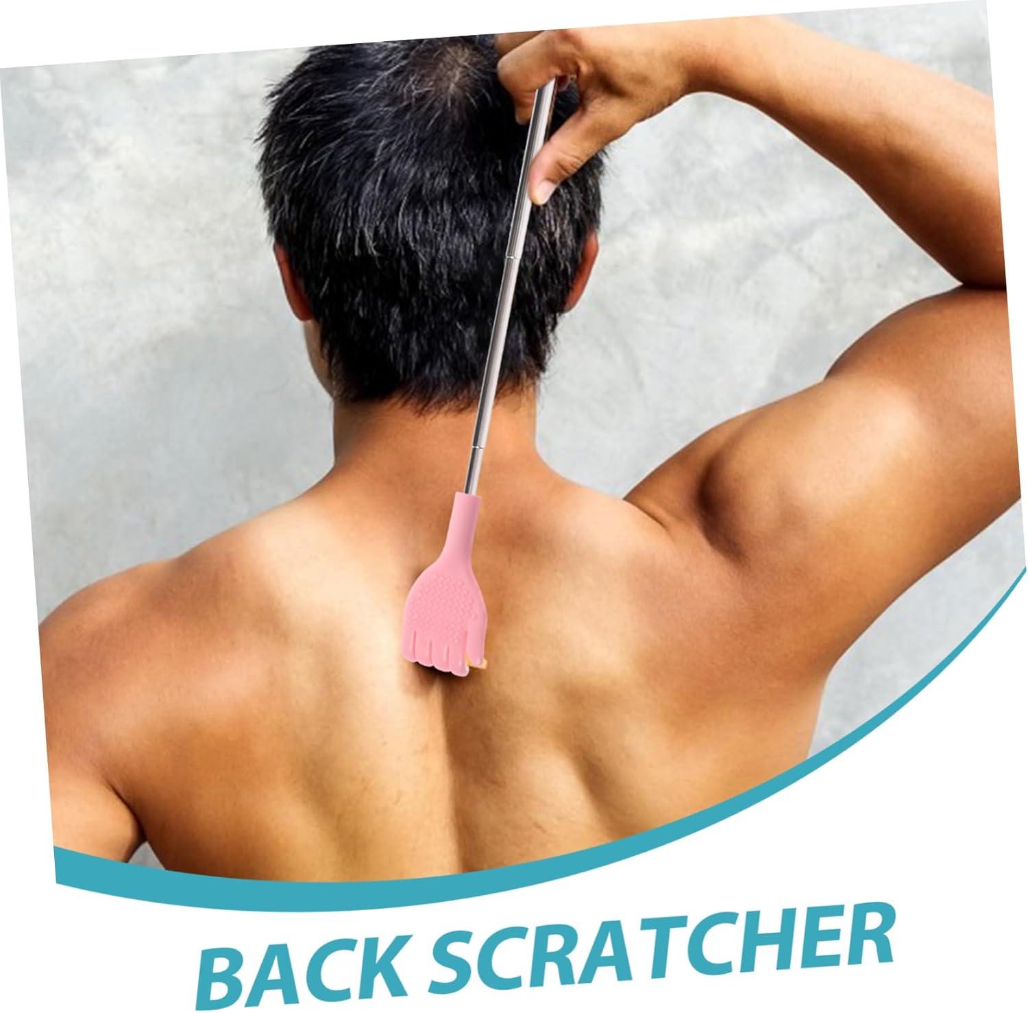 hand scratching back