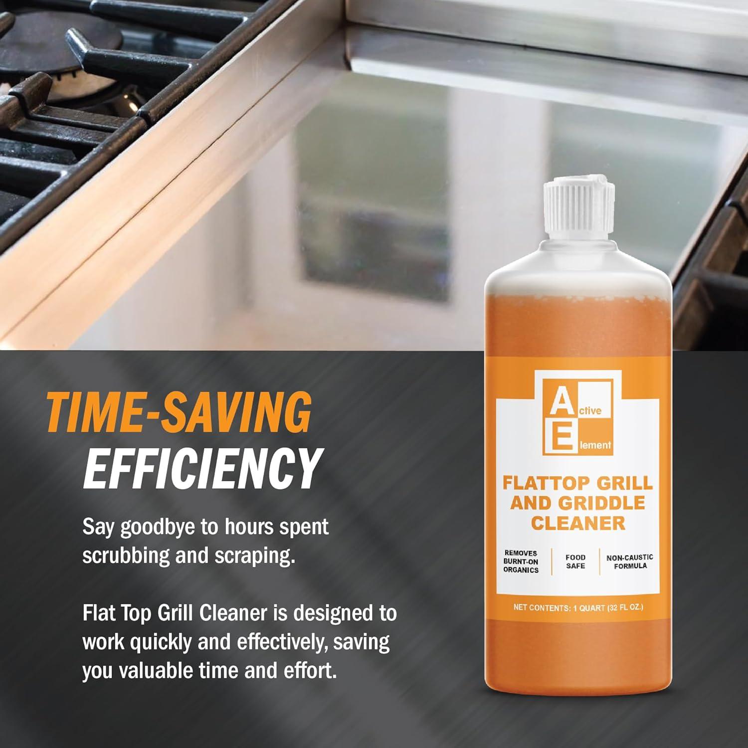 flat top grill cleaner