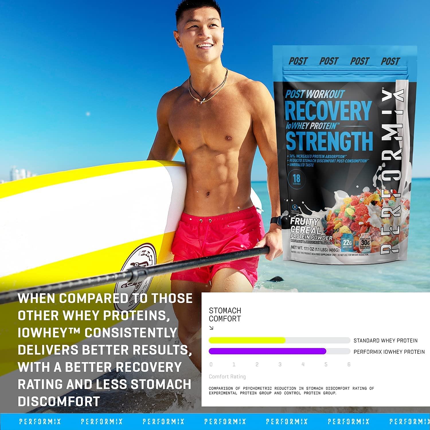 Performix ioWHEY Protein Powder - Fruity Cereal Flavor - 22g Protein ...