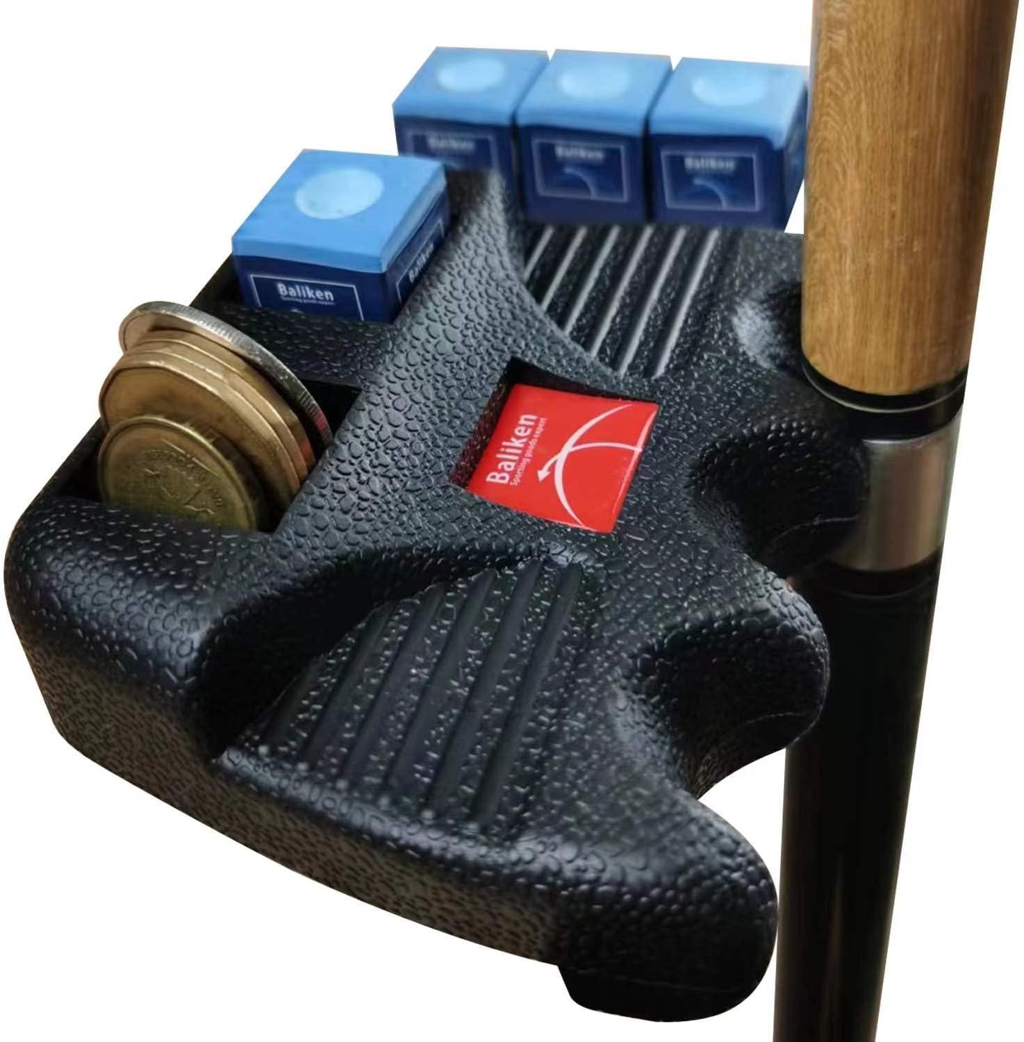 WaLiken Billiard 3-Cue Rest Red Label + 4pcs Chalk Set - Weighted ...