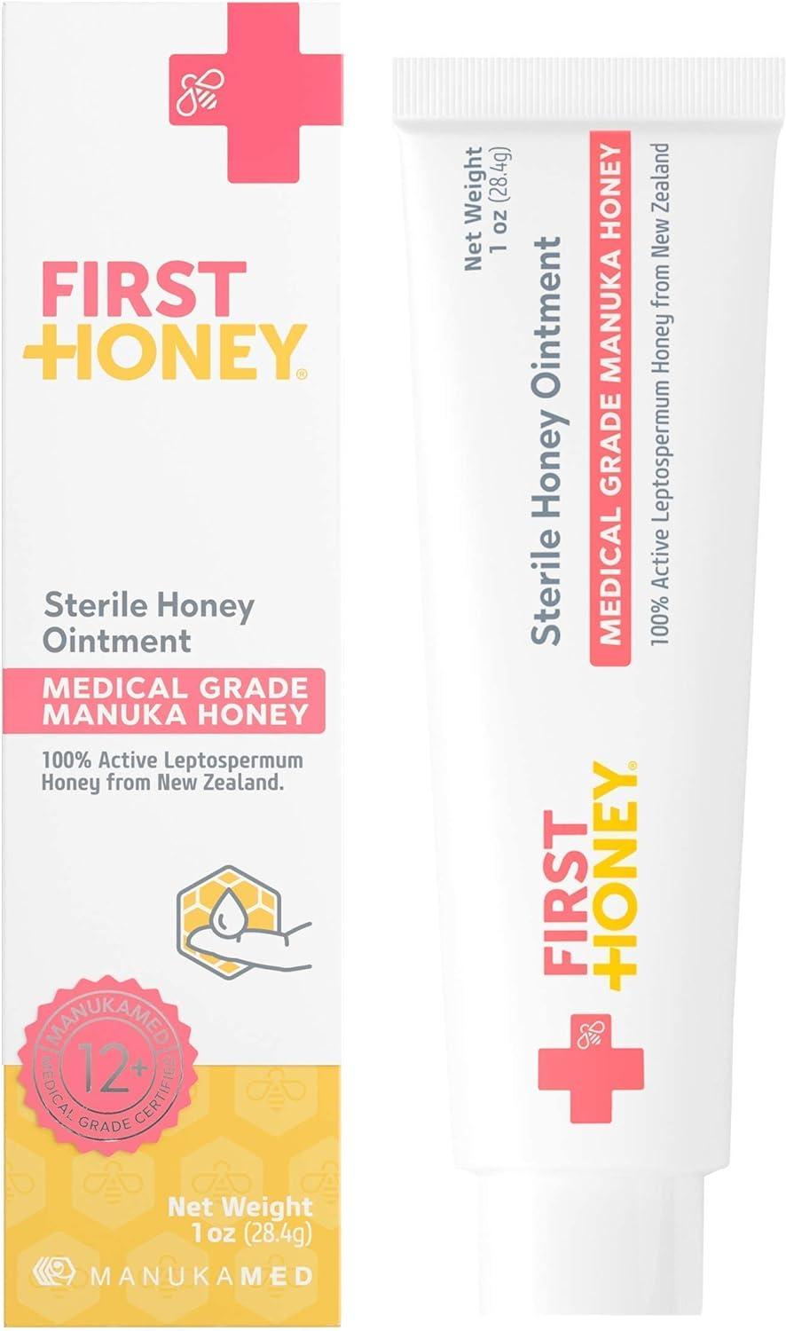Manuka Honey Ointment + Adhesive Bandages Bundle | Antibiotic-Free ...