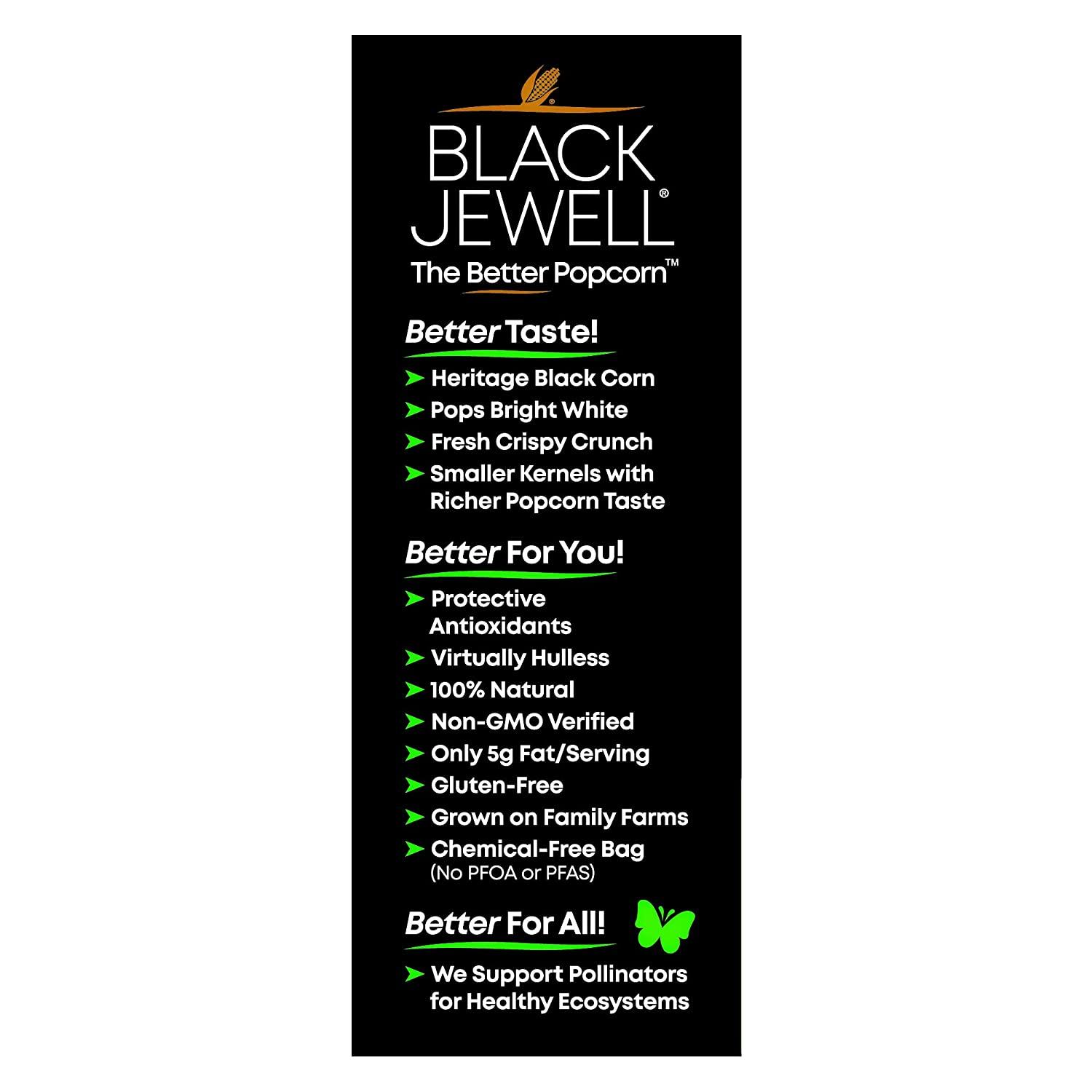 how to pop black jewell popcorn