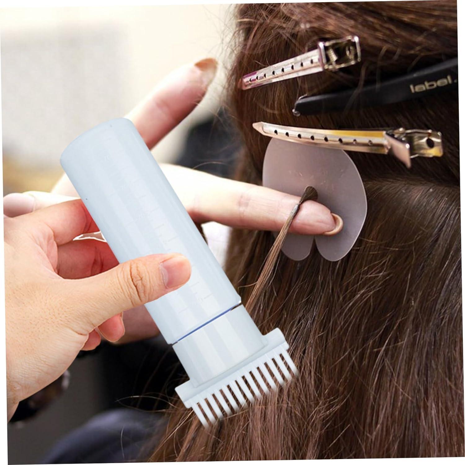 HEKARBAMILL Hair Oil Applicator Bottle 180ml Root Comb Applicator ...