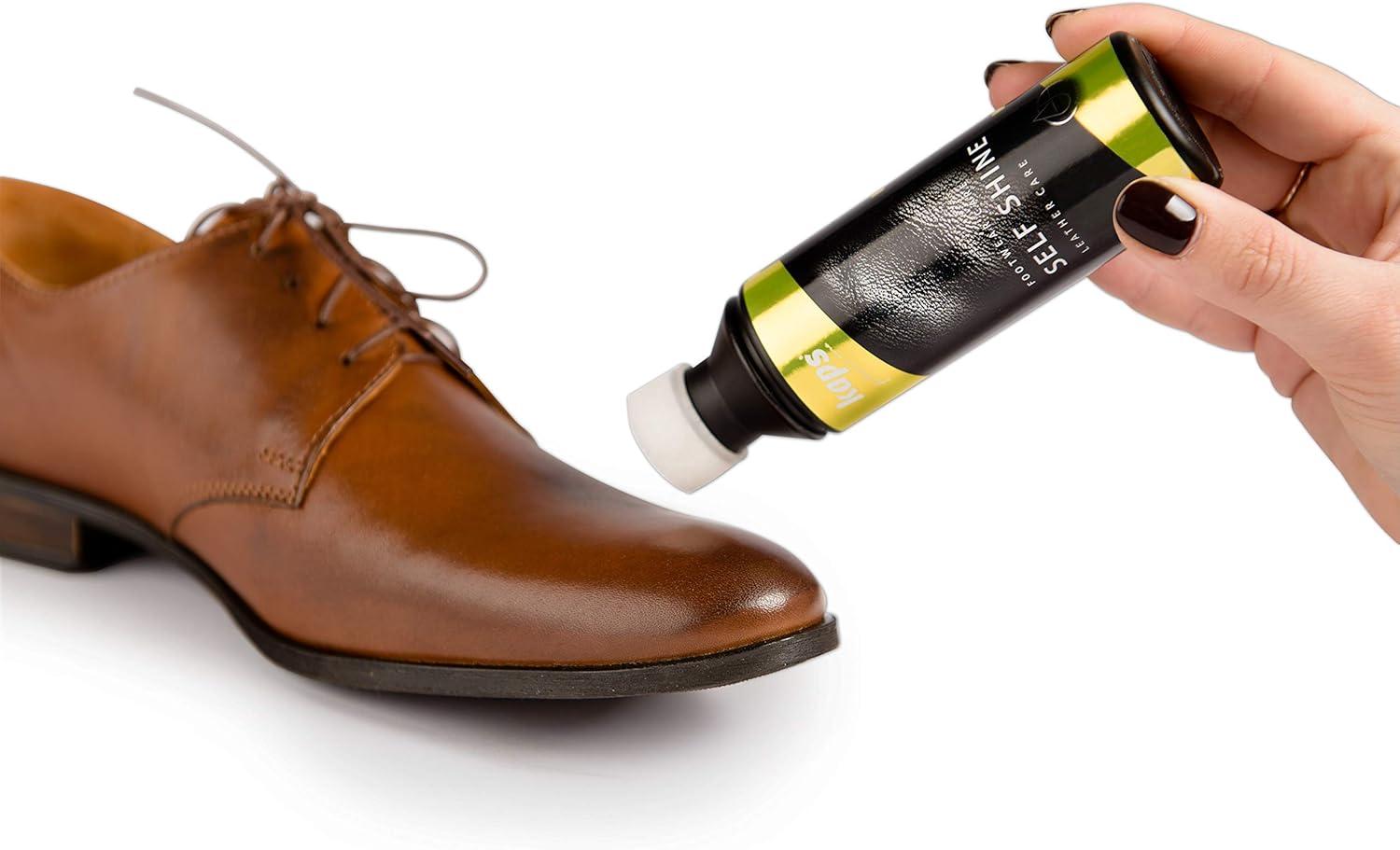 Kaps Shoe Polish Instant Shine Liquid Shoe Boot Paste Based On Natural ...