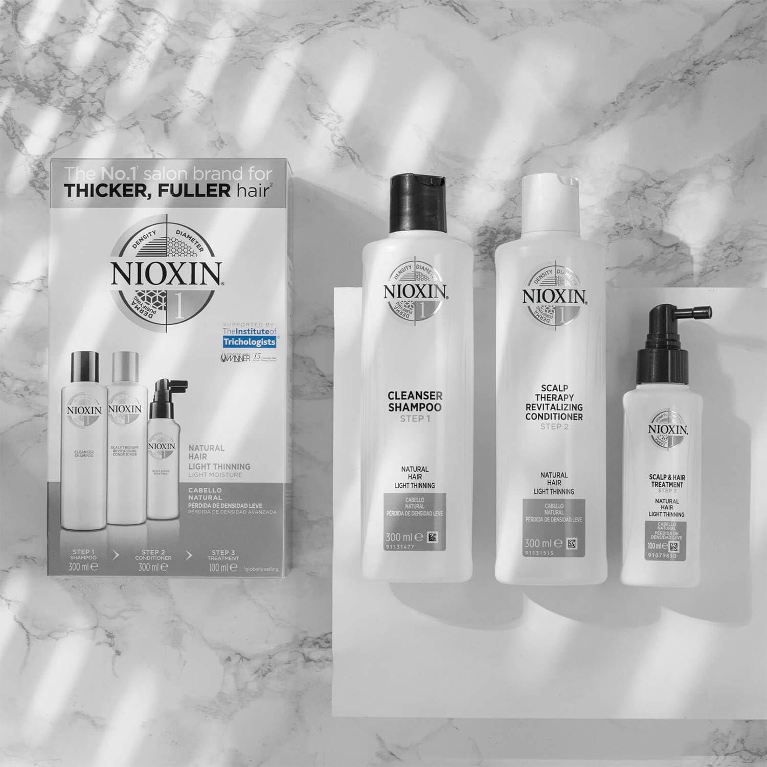 Nioxin System 1 Scalp Therapy & Hair Thickening Treatment Conditioner ...