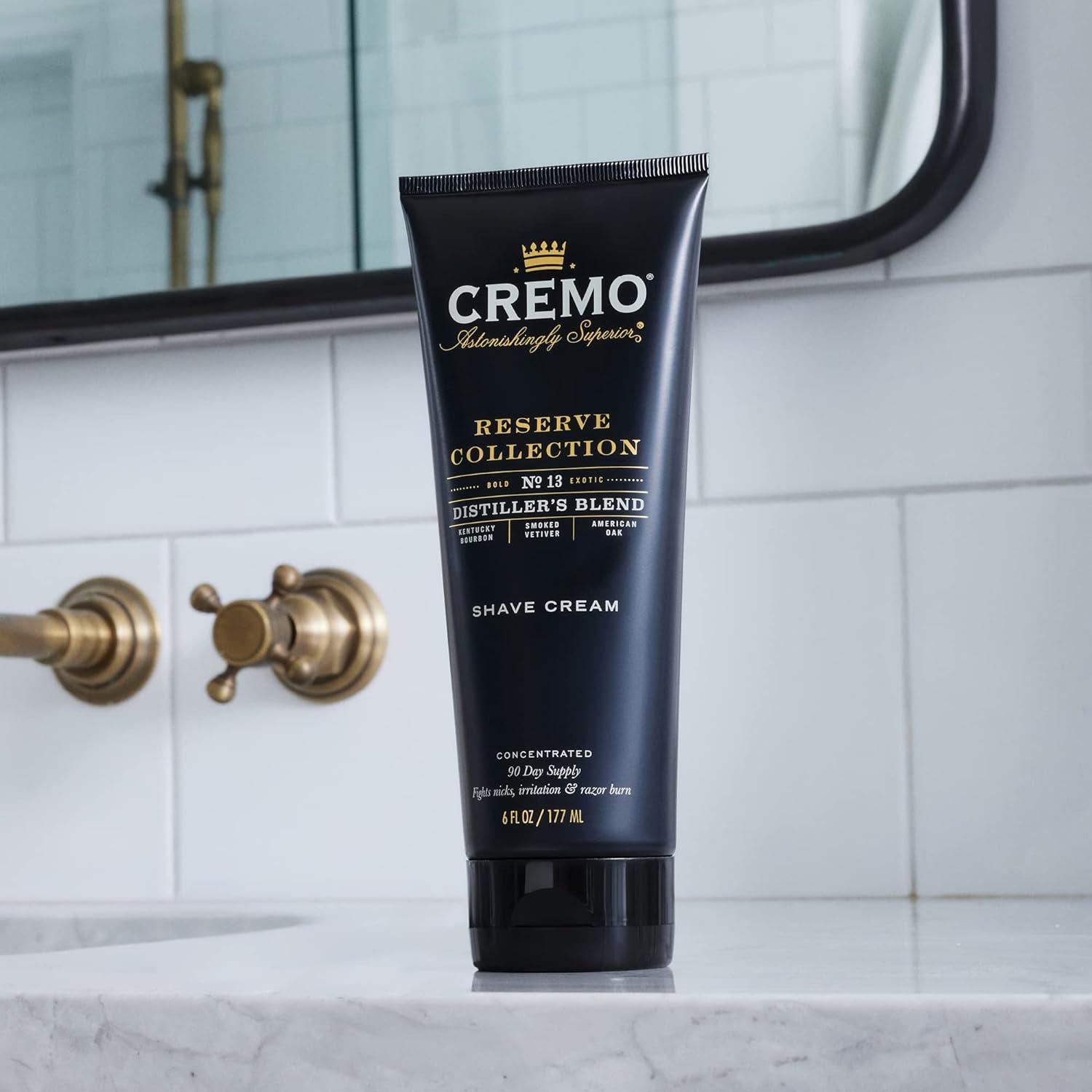 Cremo Distillers Blend Shave Cream 6 Fl Oz (2 Pack) - Barber Grade ...