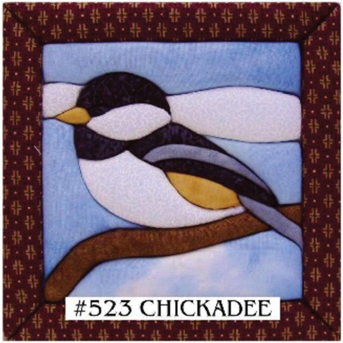 Quilt Magic Chickadee Kit - DIY Fabric Wall Art Craft for Bird Lovers ...