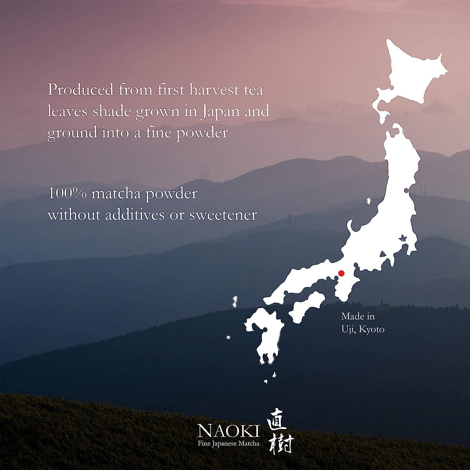 Naoki Matcha Superior Ceremonial Blend - Authentic Japanese First ...