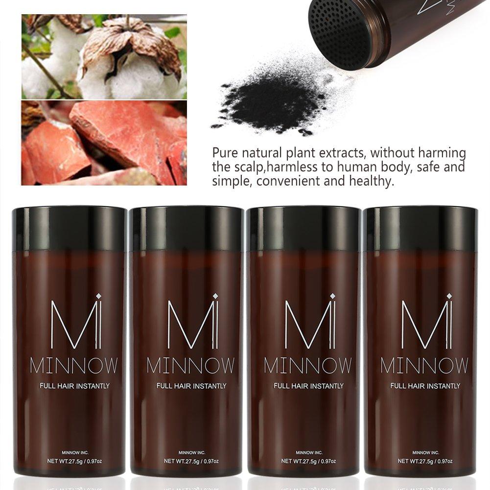 Buy Minnow 4 Hair Fiber - Bulk Hair for Compression & Baldness ...
