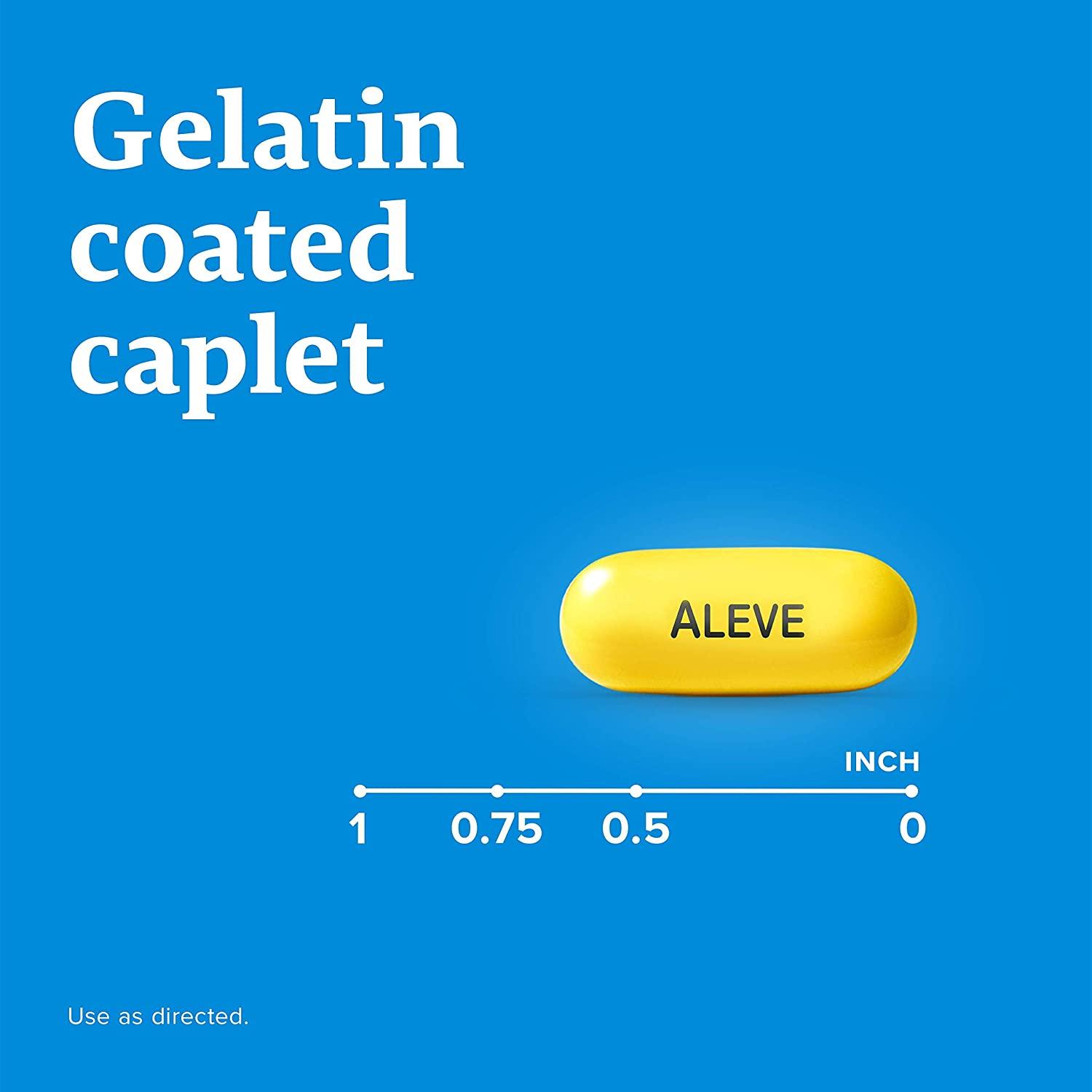 40 Count Aleve Soft Grip Arthritis Cap Gelcaps - 220mg Naproxen Sodium ...