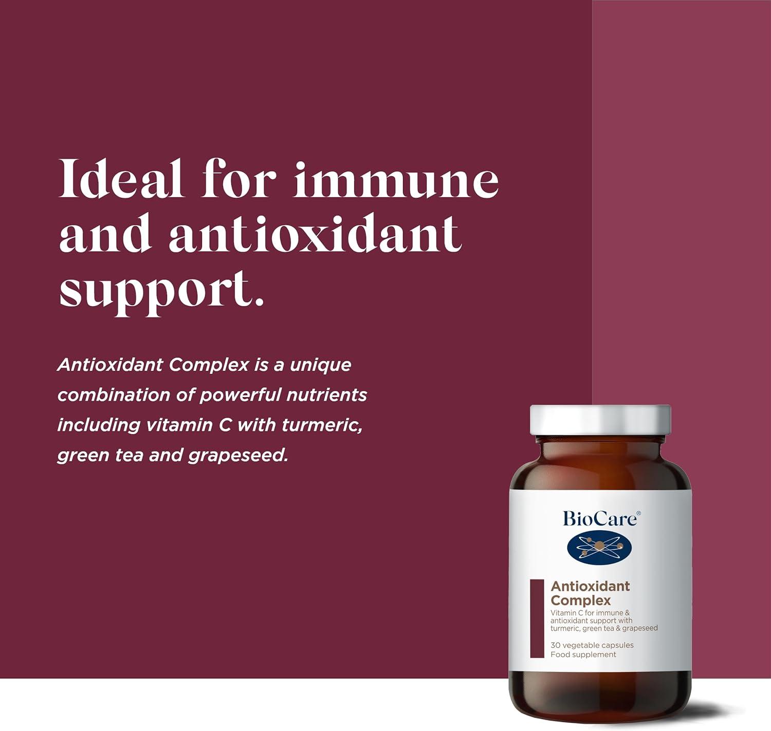 BioCare Antioxidant Complex with Vitamin C, Turmeric, Green Tea ...
