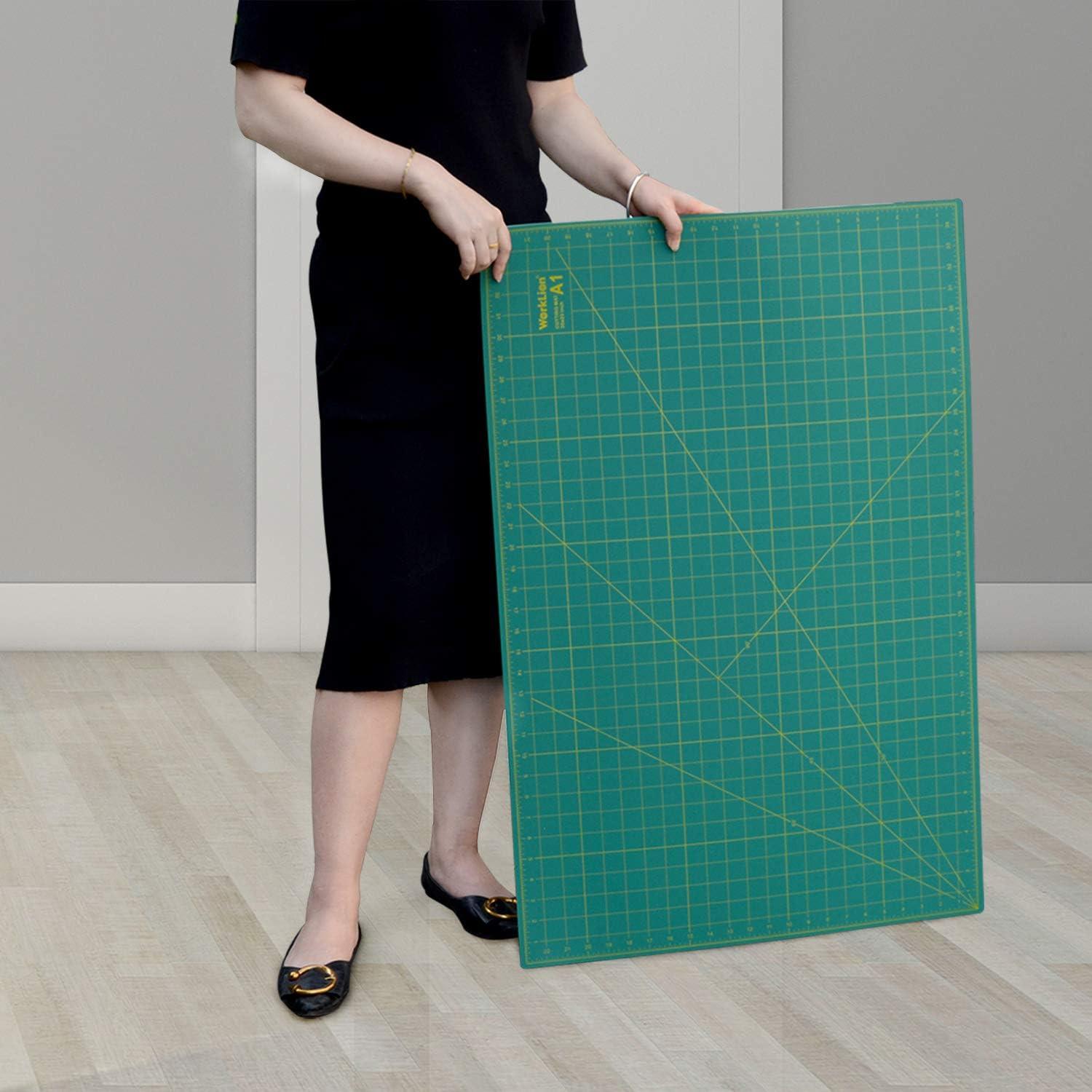 WORKLION 24x36 Large Self Healing PVC Cutting Mat - Double Sided ...