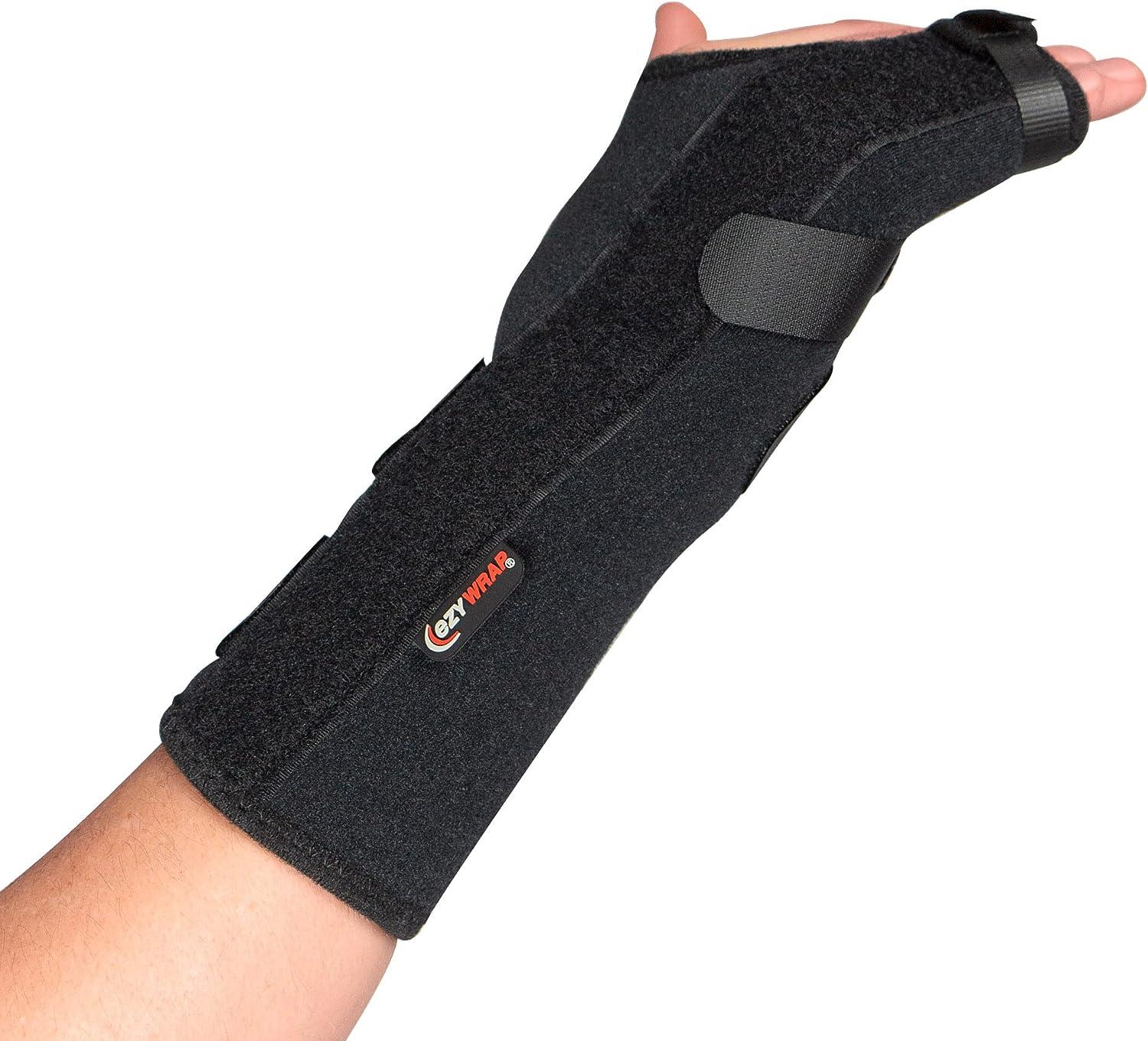 Ezy Wrap Boxer Orthopedic Wrist Brace for Women & Men - Medium Right ...