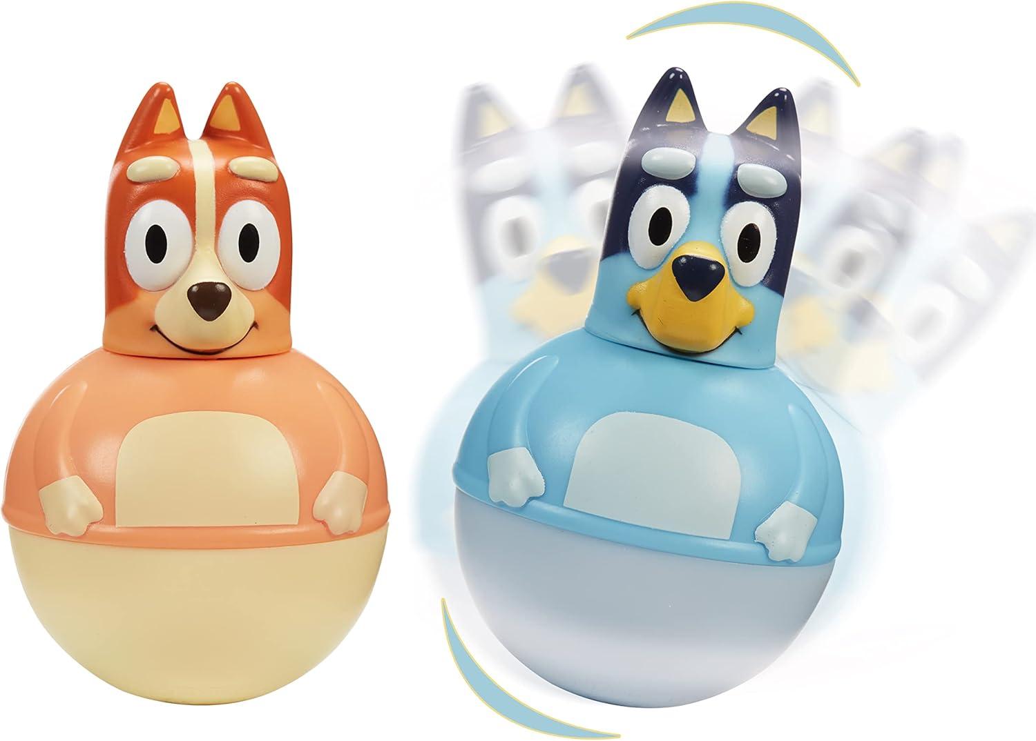 Buy Weebles Bluey & Chilli Mum Toy - Fun & Safe for Kids 1 ...
