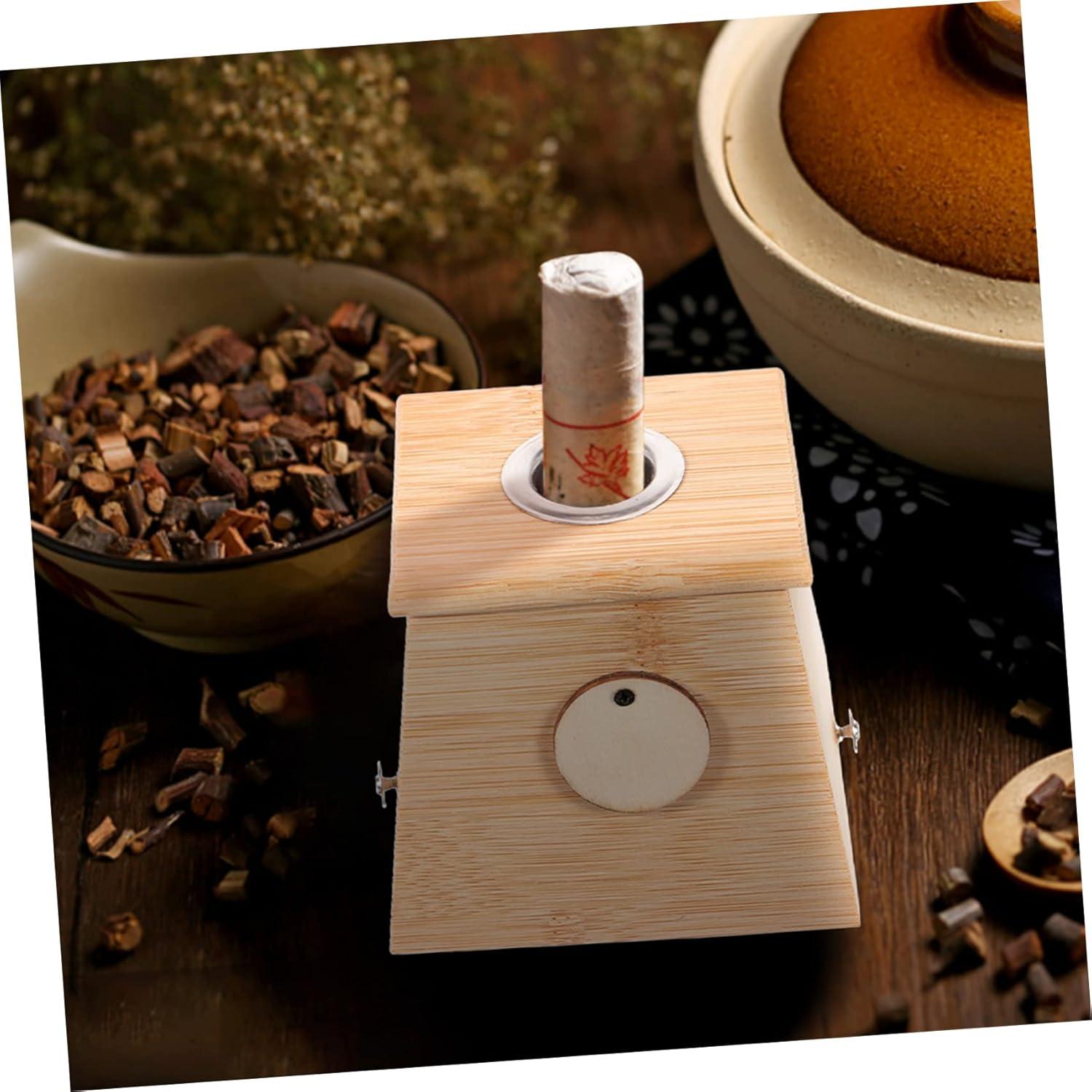 Buy Solustrie 4-Piece Moxibustion Box Set - Adjustable Moxibustion Tool ...