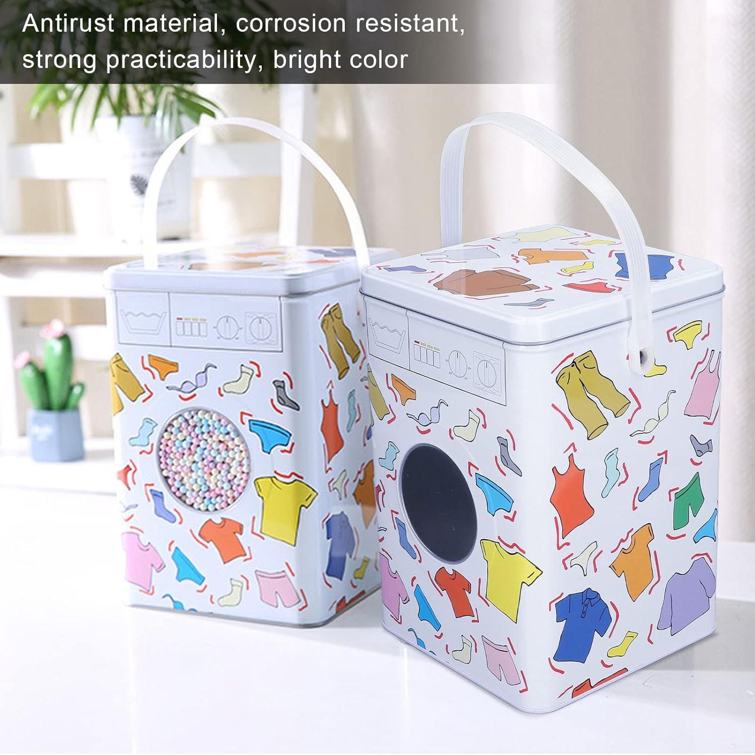 Laundry Powder Storage Bin Laundry Detergent Container Large Capacity ...