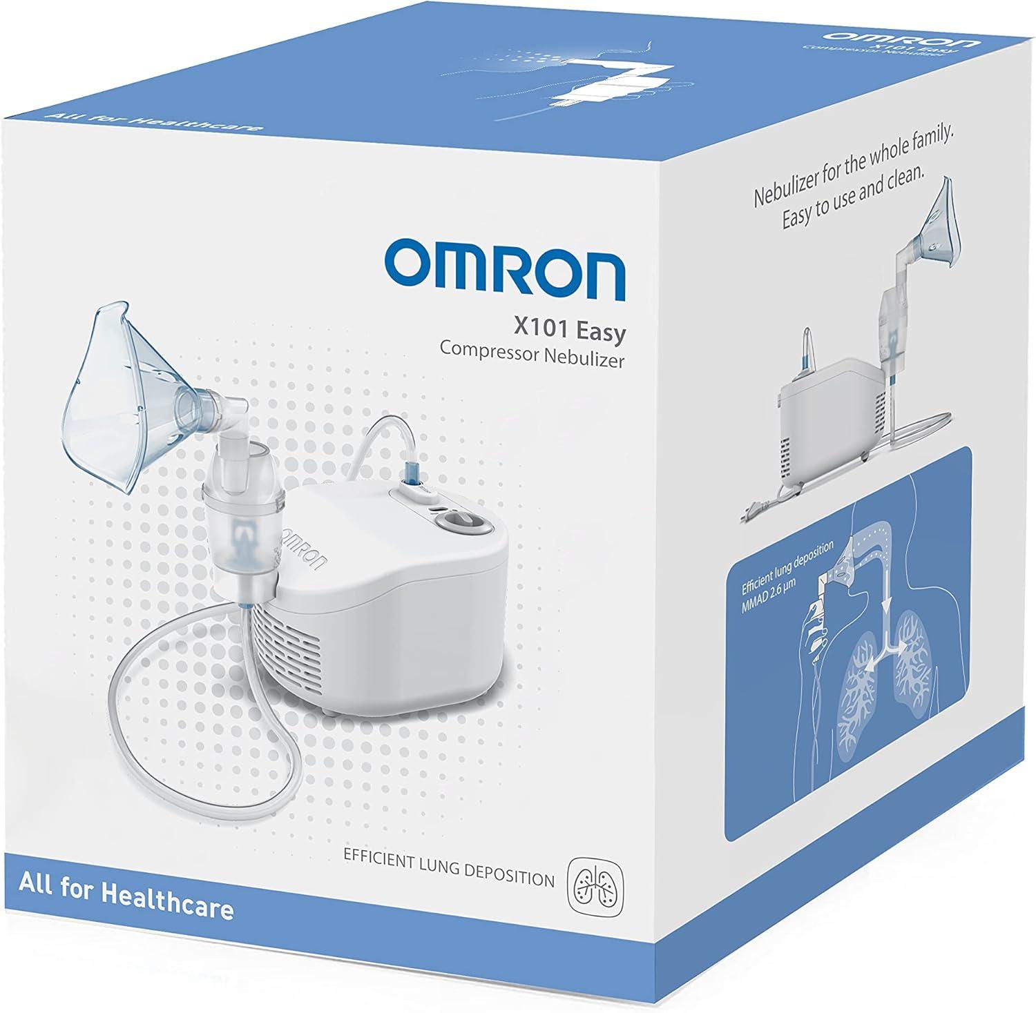 Omron X101 Easy Inhalation Device - Inhaler for Adults & Children ...