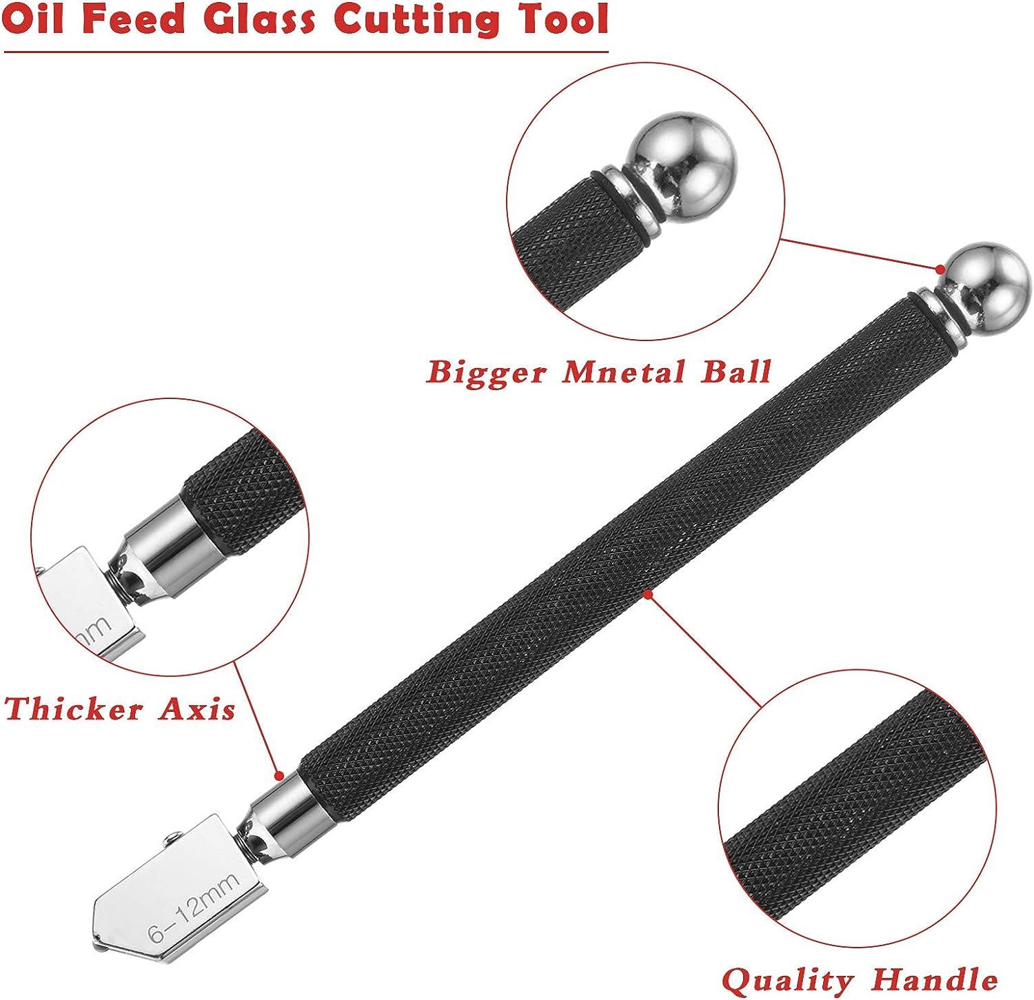 8 Pieces Glass Mosaic Cutter Kits Including Wheeled Glass Tile Nipper ...