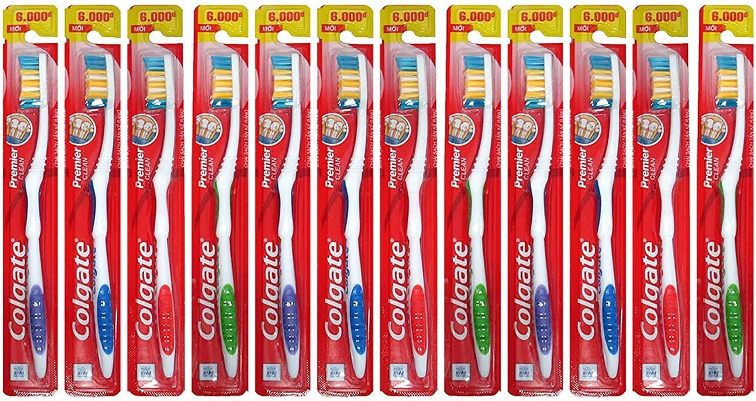 Colgate Premier Extra Clean Toothbrushes - Pack of 12 | Buy Now with ...