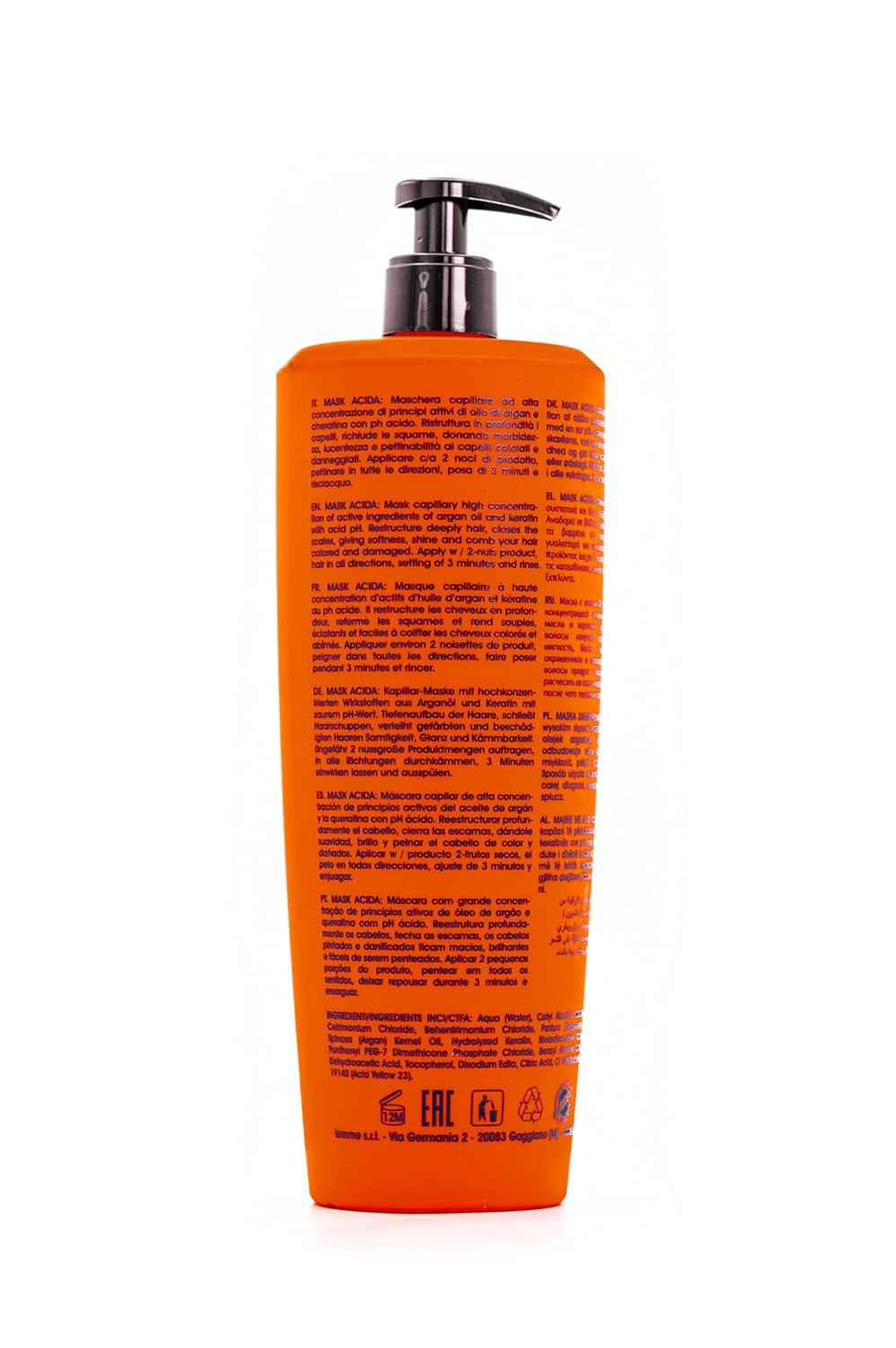 RAYWELL Mask After Color Argan-Keratin 1000 ml - Nourishing Hair ...