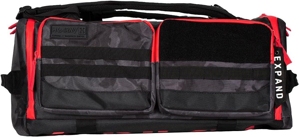 HK Army Expand Backpack Paintball Gearbag - Shroud Black/Red | Premium ...