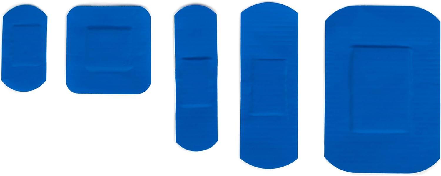 Safety First Aid Group HypaPlast Blue Catering Plasters Assorted - Pack ...