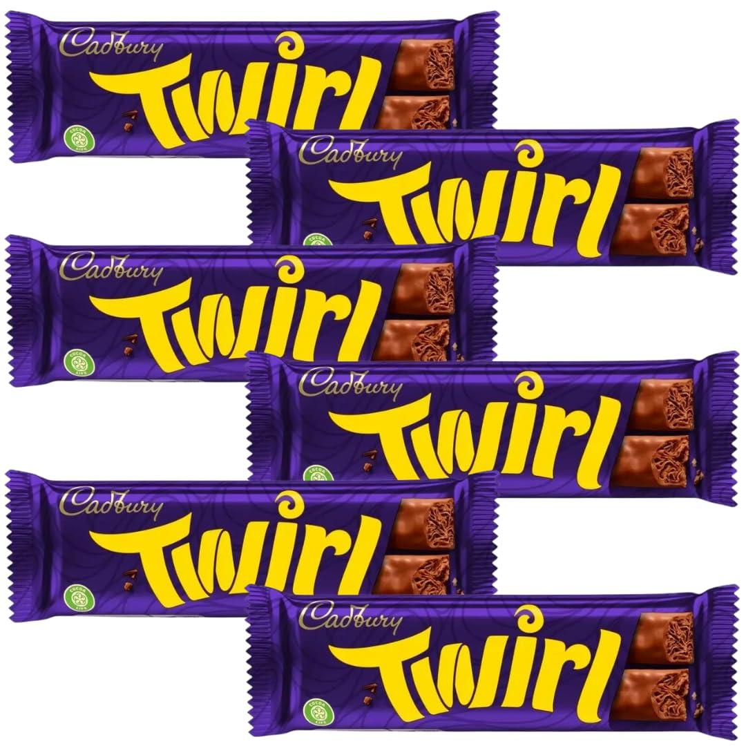 Chocolate Bar Bundle With Twirl Chocolate Bars 43g (6 Pack) | Buy Now ...