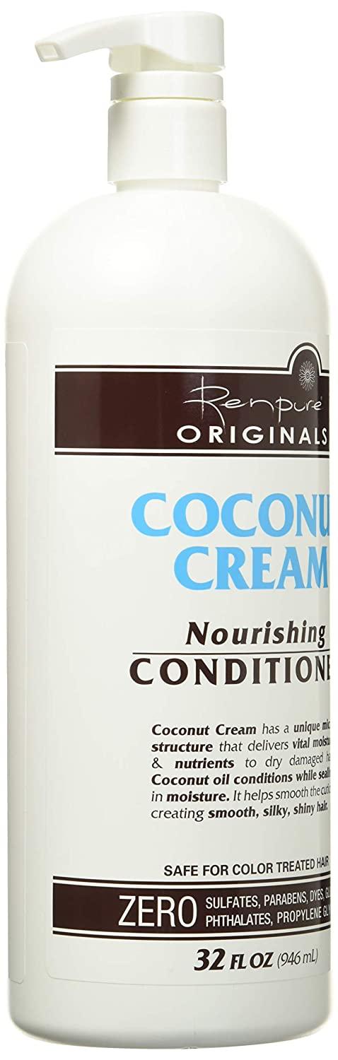 Renpure Coconut Cream Nourishing Conditioner - 32 oz | Hydrating ...