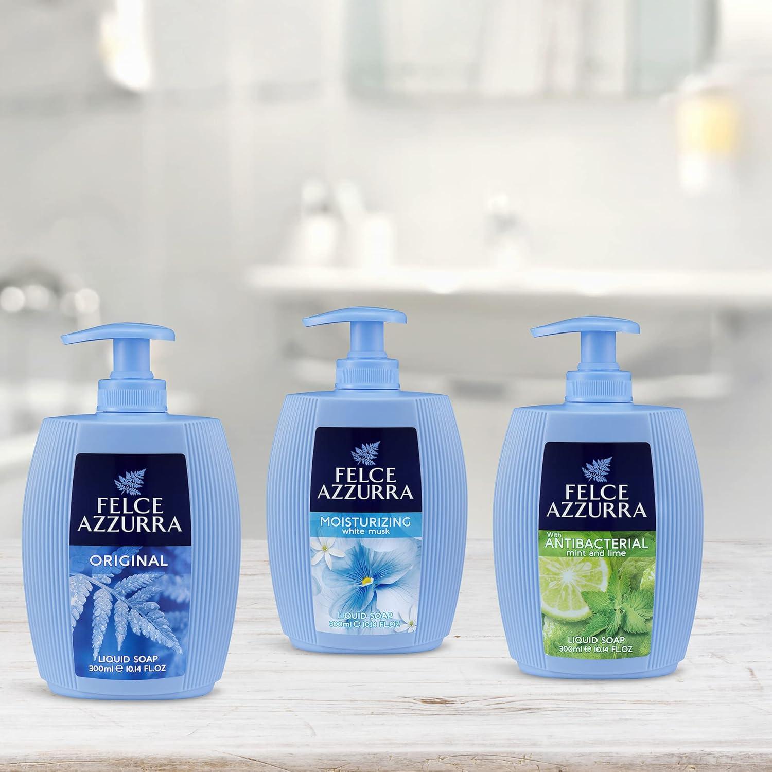 Felce Azzurra Liquid Soap White Musk - Fresh Citrus Fragrance - 2 Pack ...