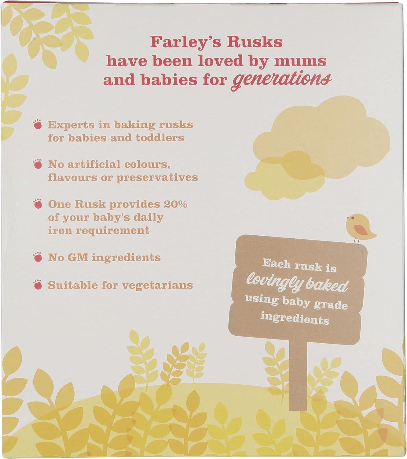 Heinz Farley's Original Rusks 300g - Delicious Baby Biscuits for ...