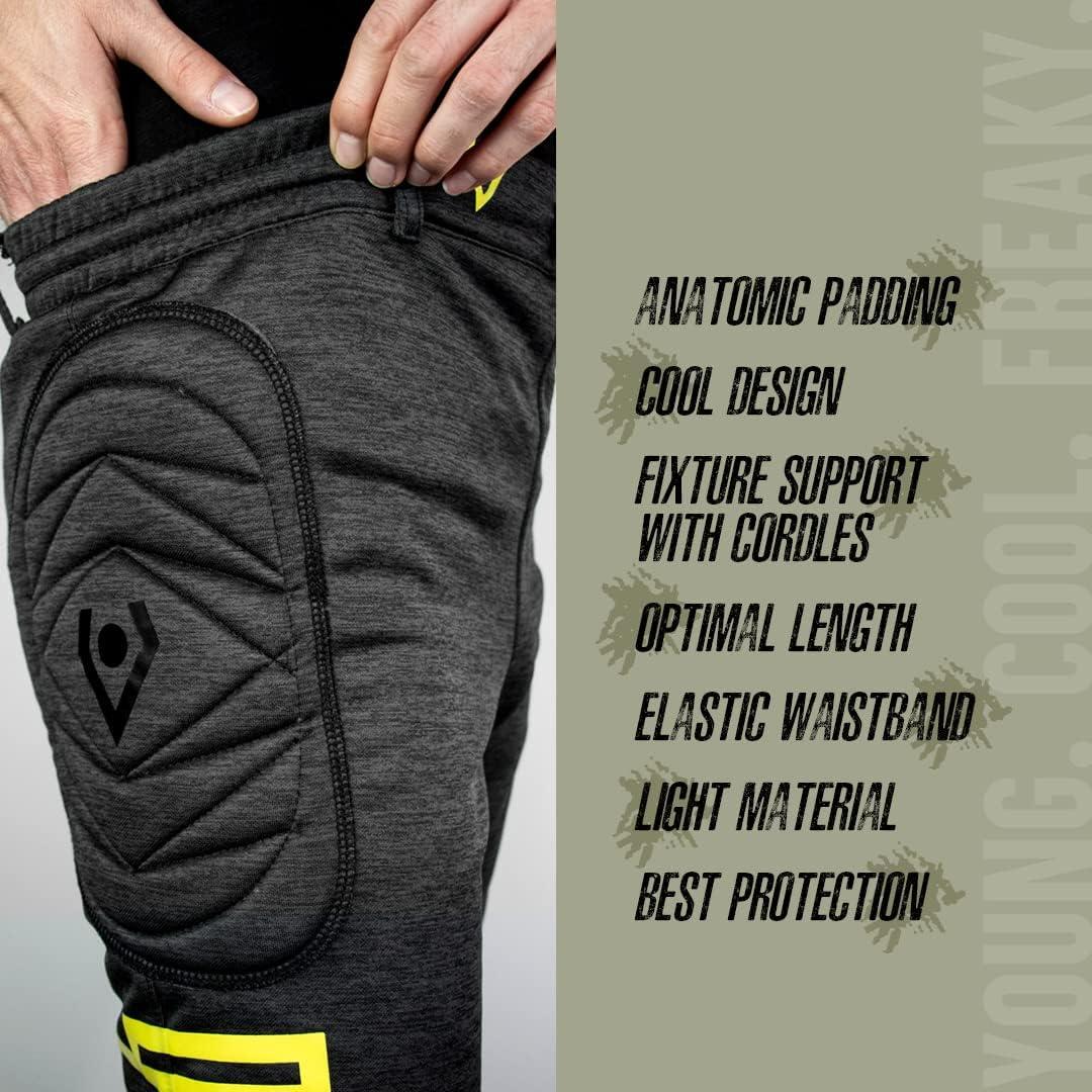 Rehab Padded Goalkeeper Pants for Children & Adults | Three-Quarter ...