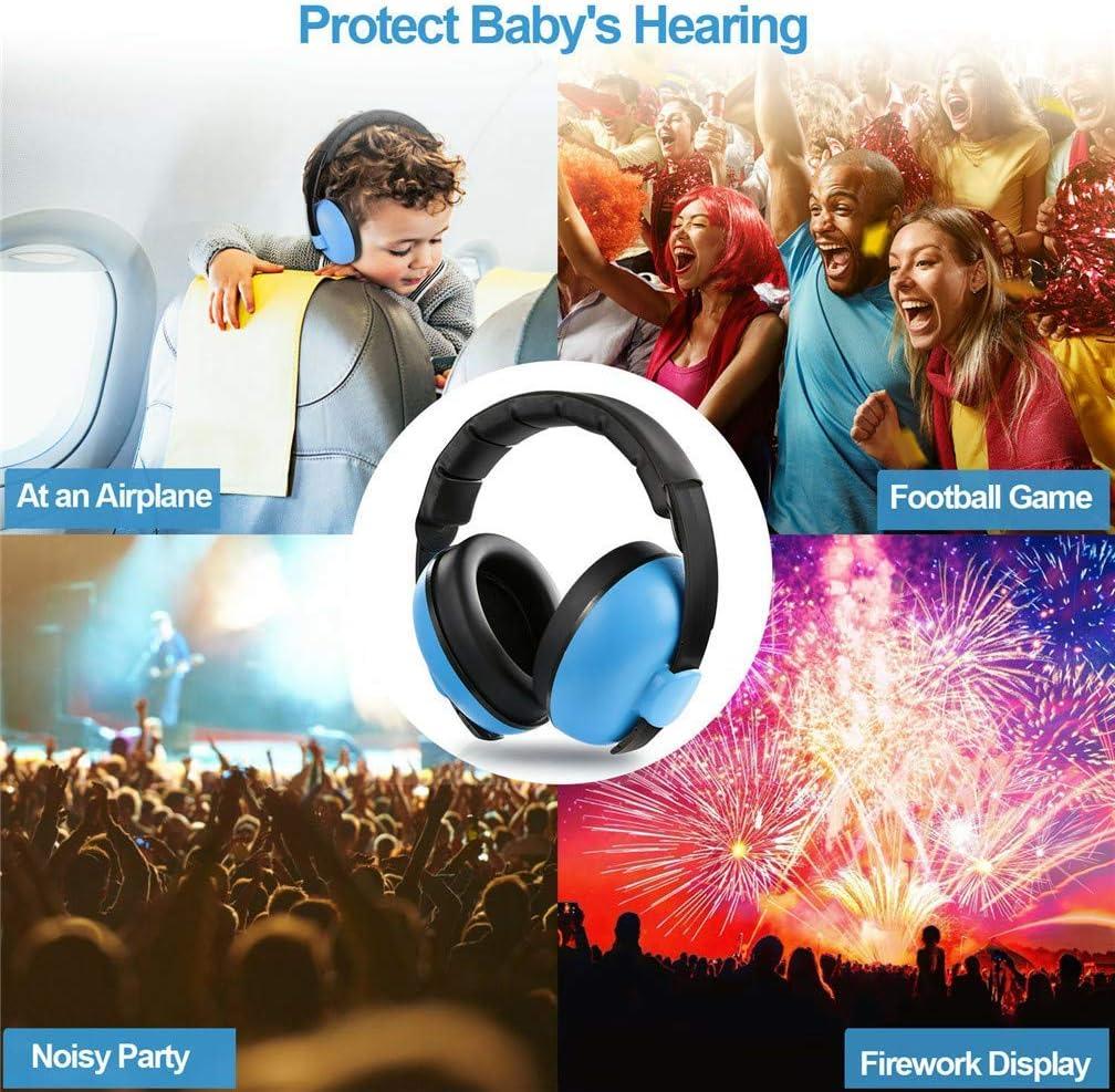 YANKUIRUI Baby Ear Defenders - Noise Cancelling Headphones for Ages 0-3 ...